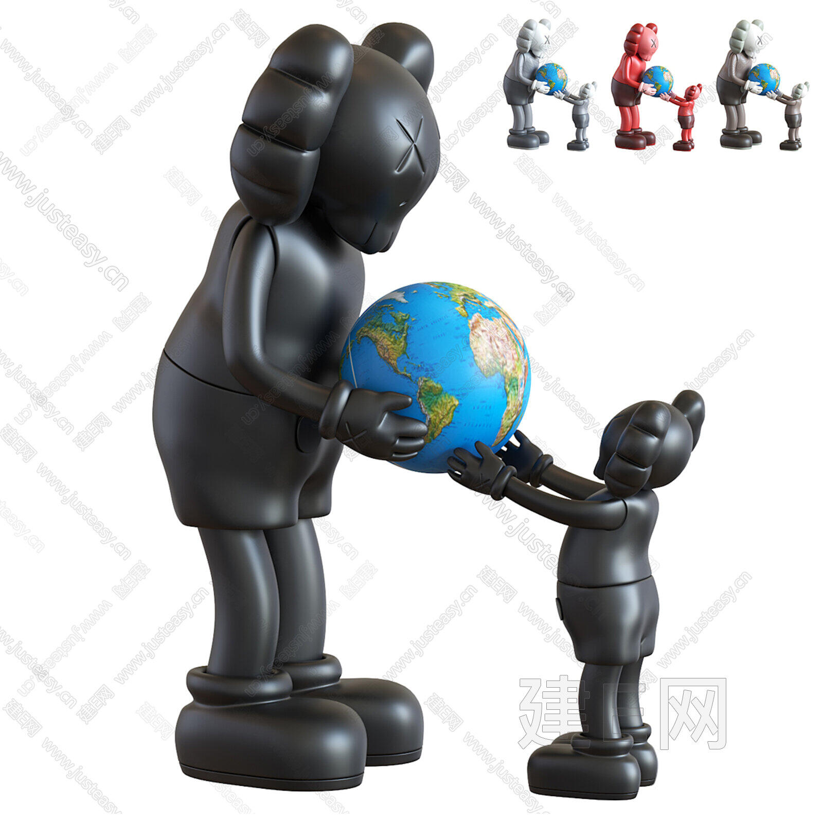 【kaws 现代潮玩摆件3d模型】建e网kaws 现代潮玩摆件3d模型下载 Id115823874 打造3dkaws 现代潮玩摆件模型