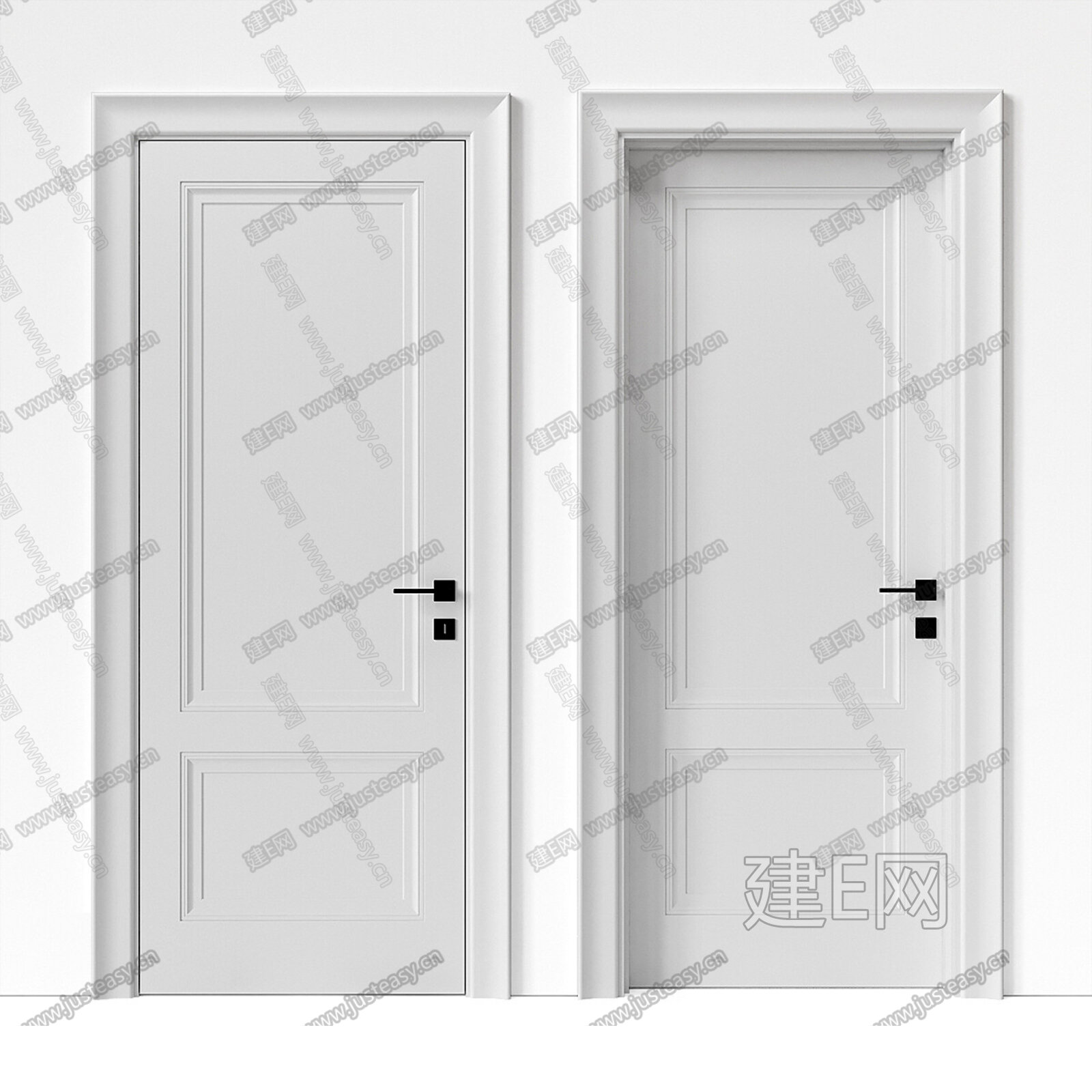 【现代单开门3d模型】建e网现代单开门3d模型下载 Id116086086 打造3d现代单开门模型免费下载平台