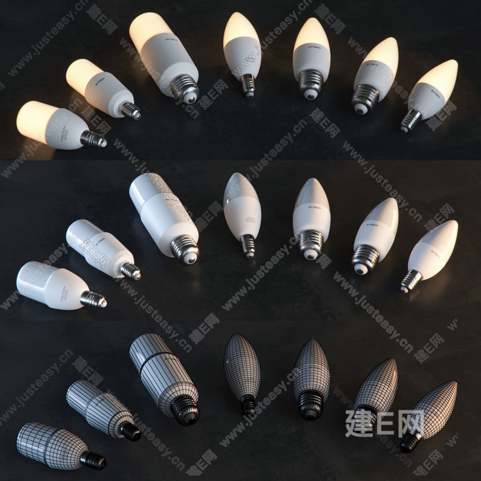 【现代电灯泡3d模型】建e网现代电灯泡3d模型下载 Id116610321 打造3d现代电灯泡模型免费下载平台