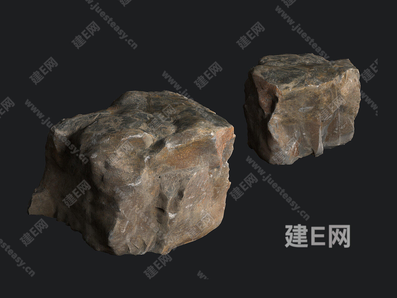 【现代石头3d模型】建e网现代石头3d模型下载 Id117003608 打造3d现代石头模型免费下载平台