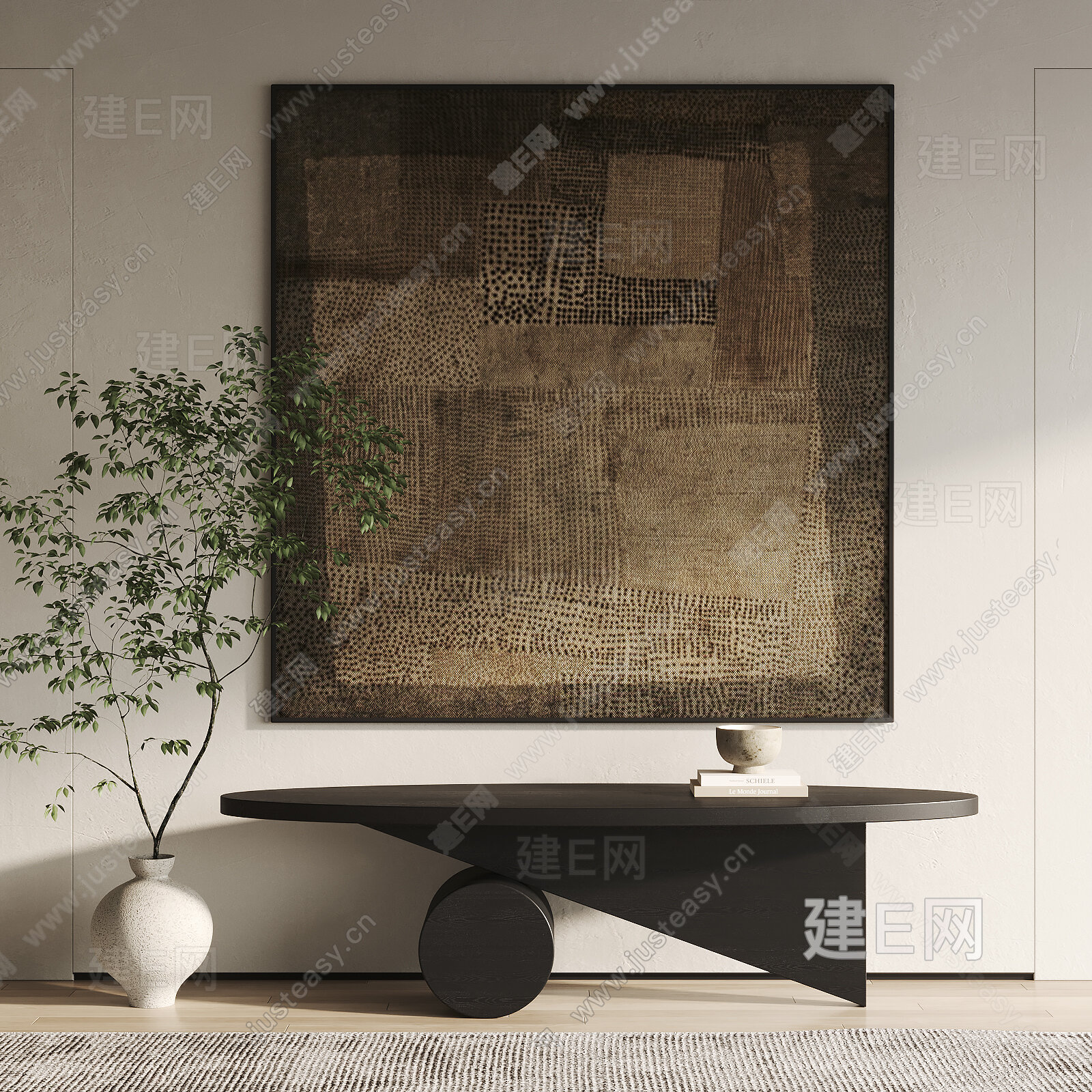 【侘寂风装饰画3d模型】建e网侘寂风装饰画3d模型下载 Id109794722 打造3d侘寂风装饰画模型免费下载平台