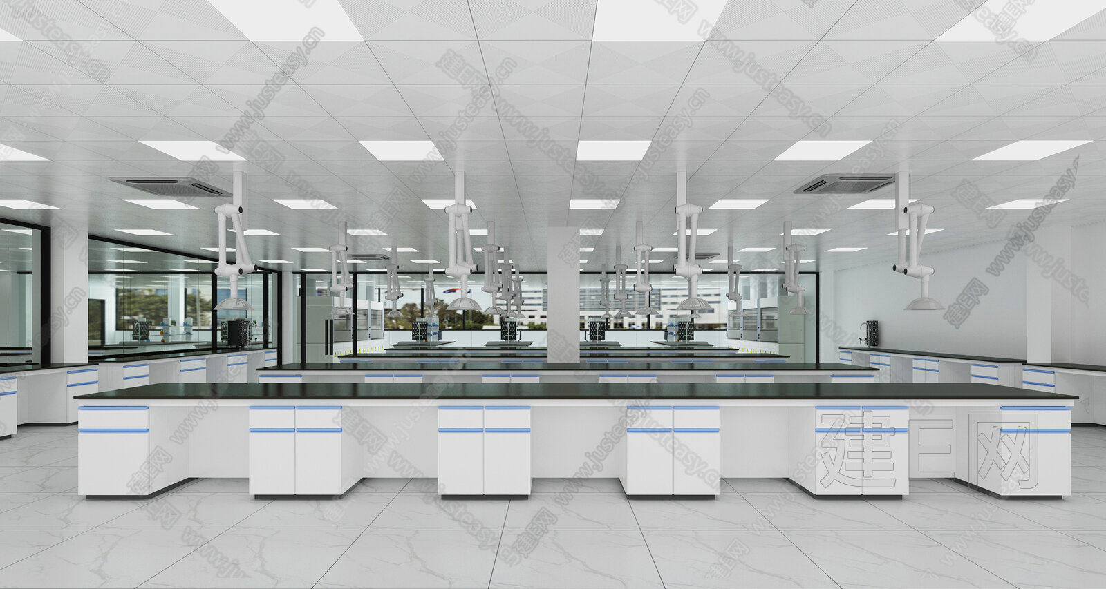 【现代实验室3d模型】建e网现代实验室3d模型下载 Id110515640 打造3d现代实验室模型免费下载平台