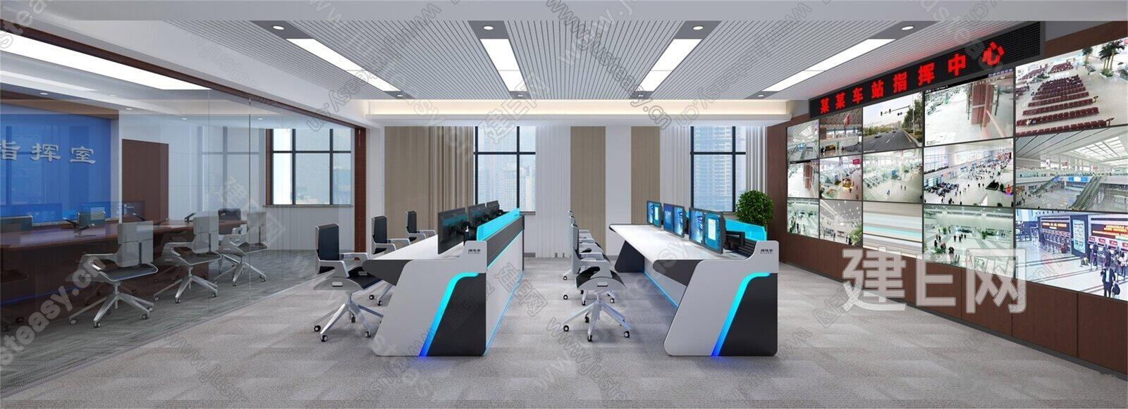 【现代交通指挥控制室3d模型】建e网现代交通指挥控制室3d模型下载 Id111171003 打造3d现代交通指挥控制室模型免费下载平台