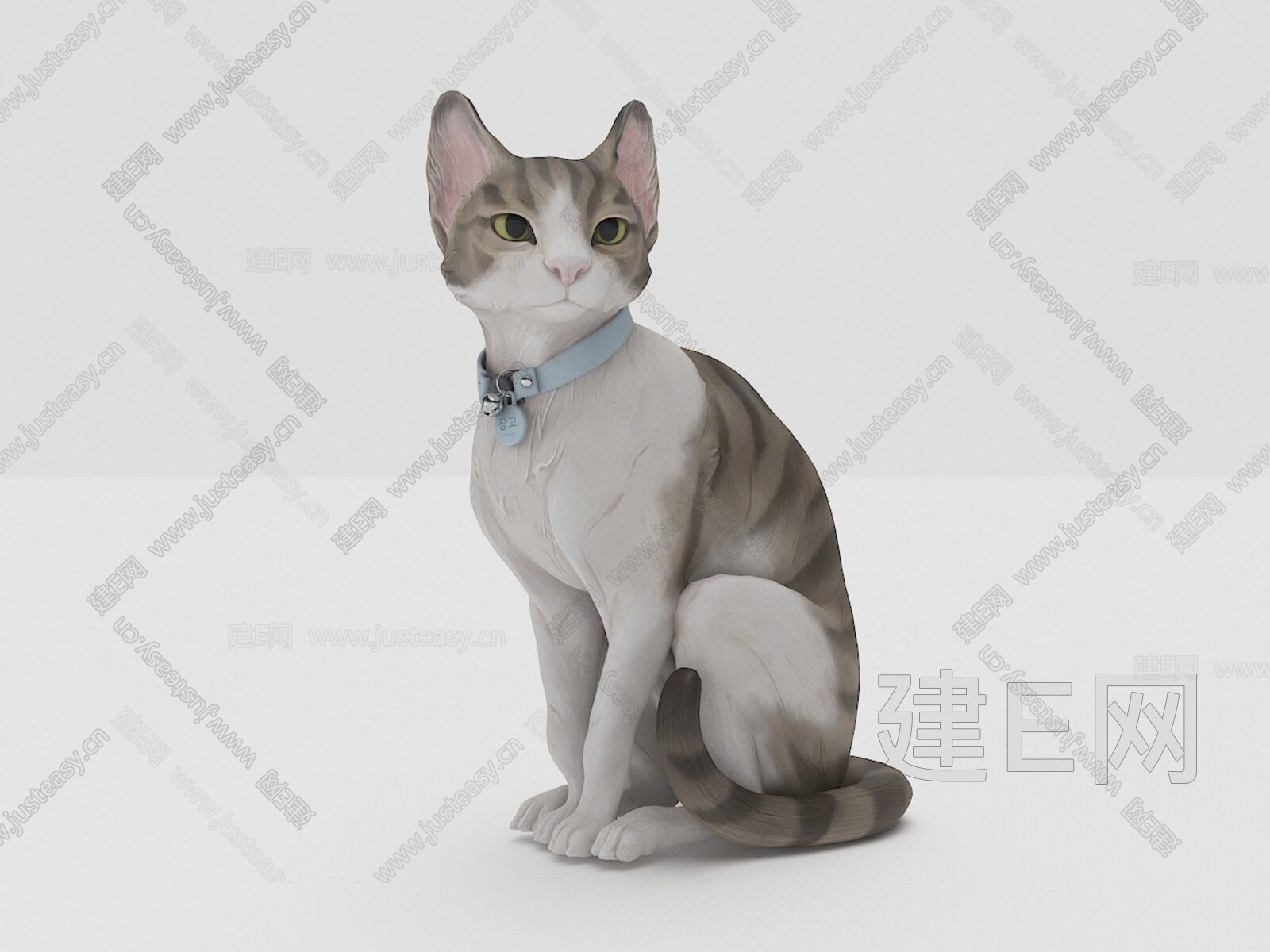 【现代猫3d模型】建e网现代猫3d模型下载 Id111760783 打造3d现代猫模型免费下载平台