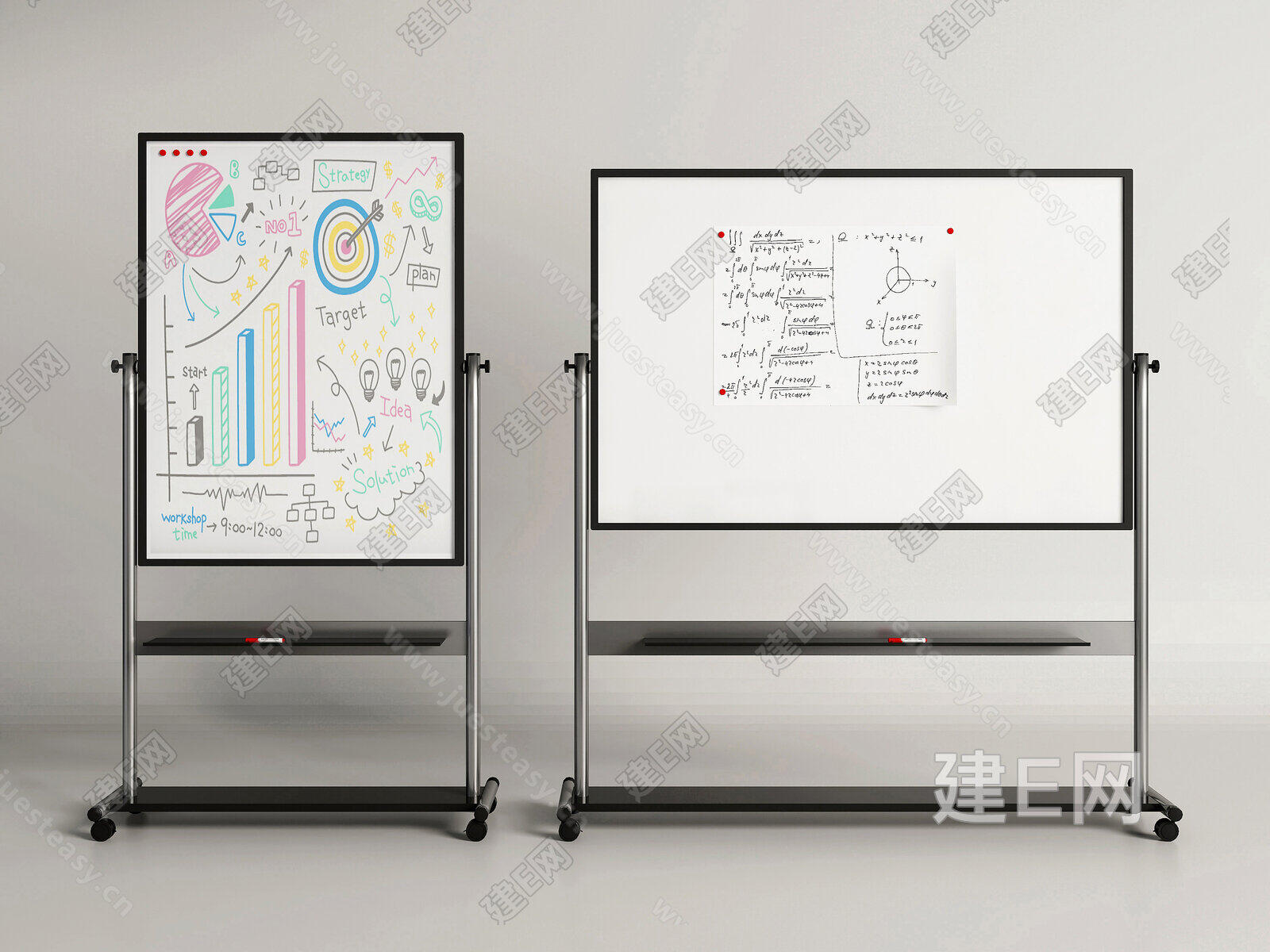 【现代办公白板3d模型】建e网现代办公白板3d模型下载 Id112285083 打造3d现代办公白板模型免费下载平台