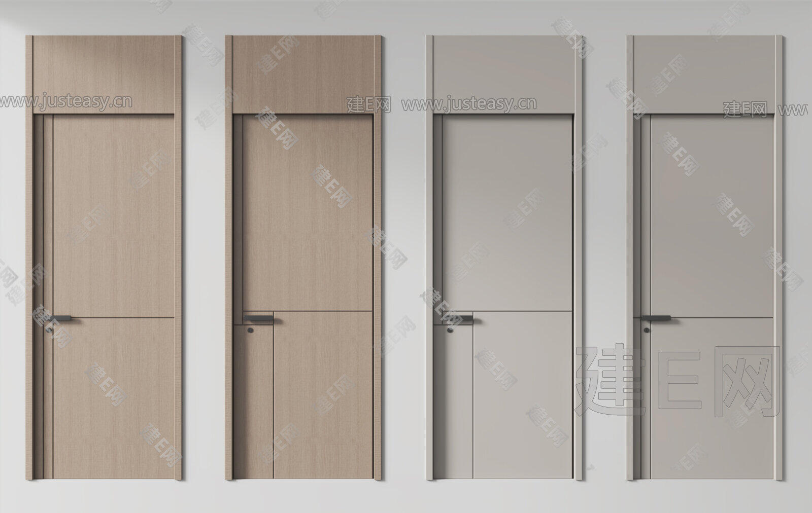 【现代房间门组合3d模型】建e网现代房间门组合3d模型下载 Id112743808 打造3d现代房间门组合模型免费下载平台