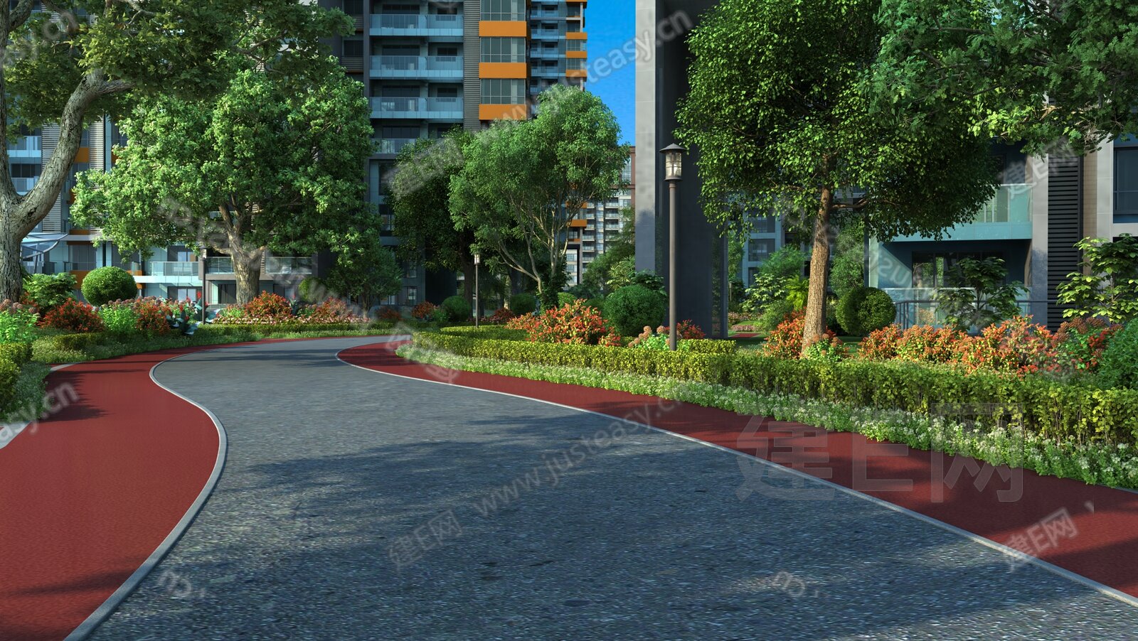 【现代园林景观3d模型】建e网现代园林景观3d模型下载 Id106517709 打造3d现代园林景观模型免费下载平台