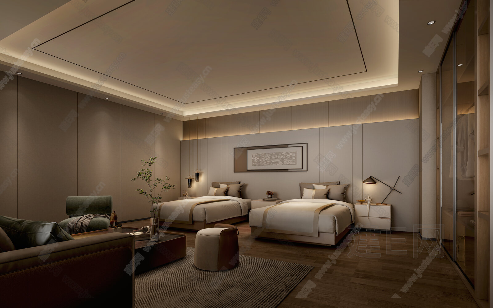 【现代按摩房3d模型】建e网现代按摩房3d模型下载 Id108090610 打造3d现代按摩房模型免费下载平台