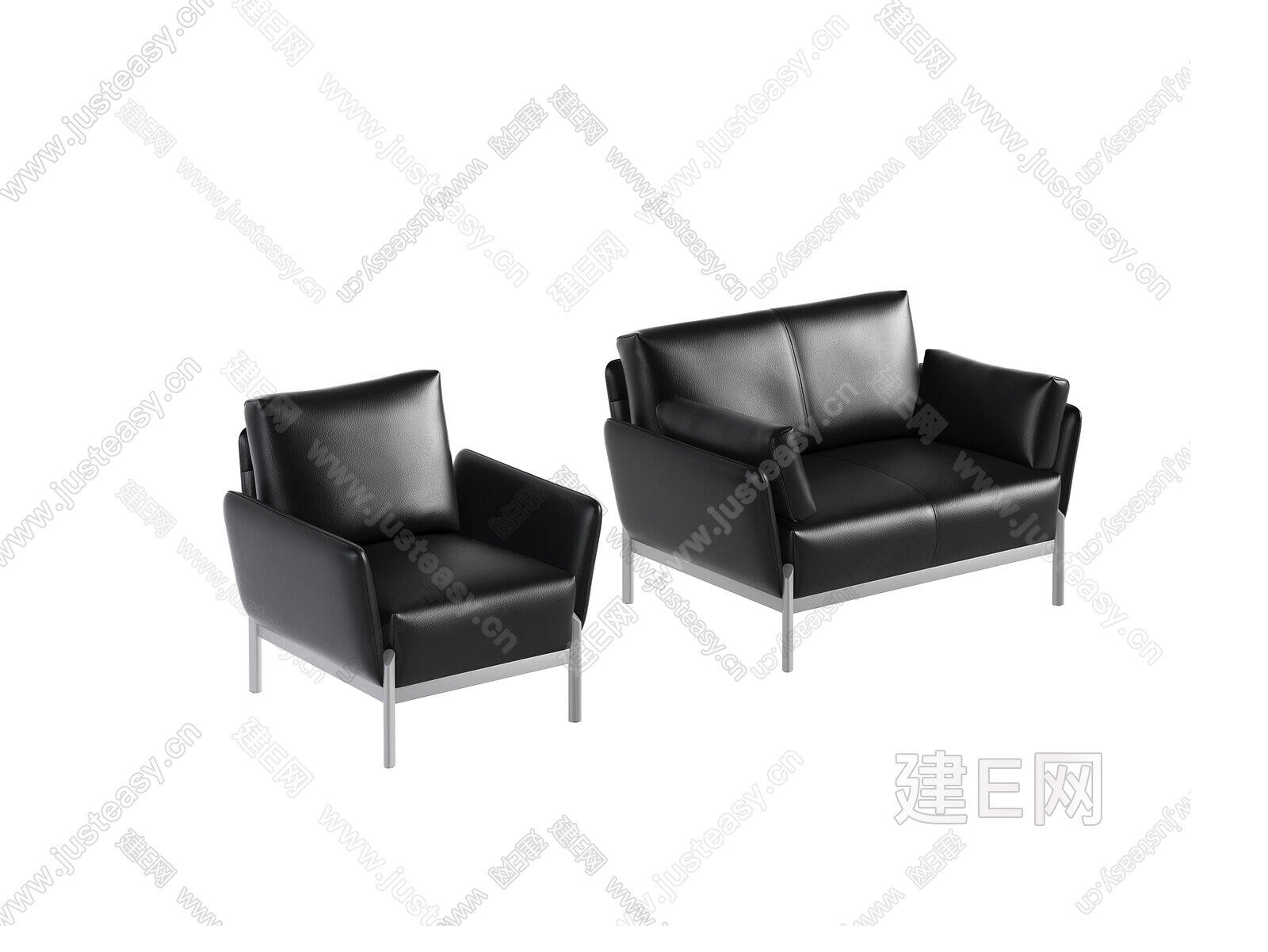 【现代单人沙发3d模型】建e网现代单人沙发3d模型下载 Id108221458 打造3d现代单人沙发模型免费下载平台