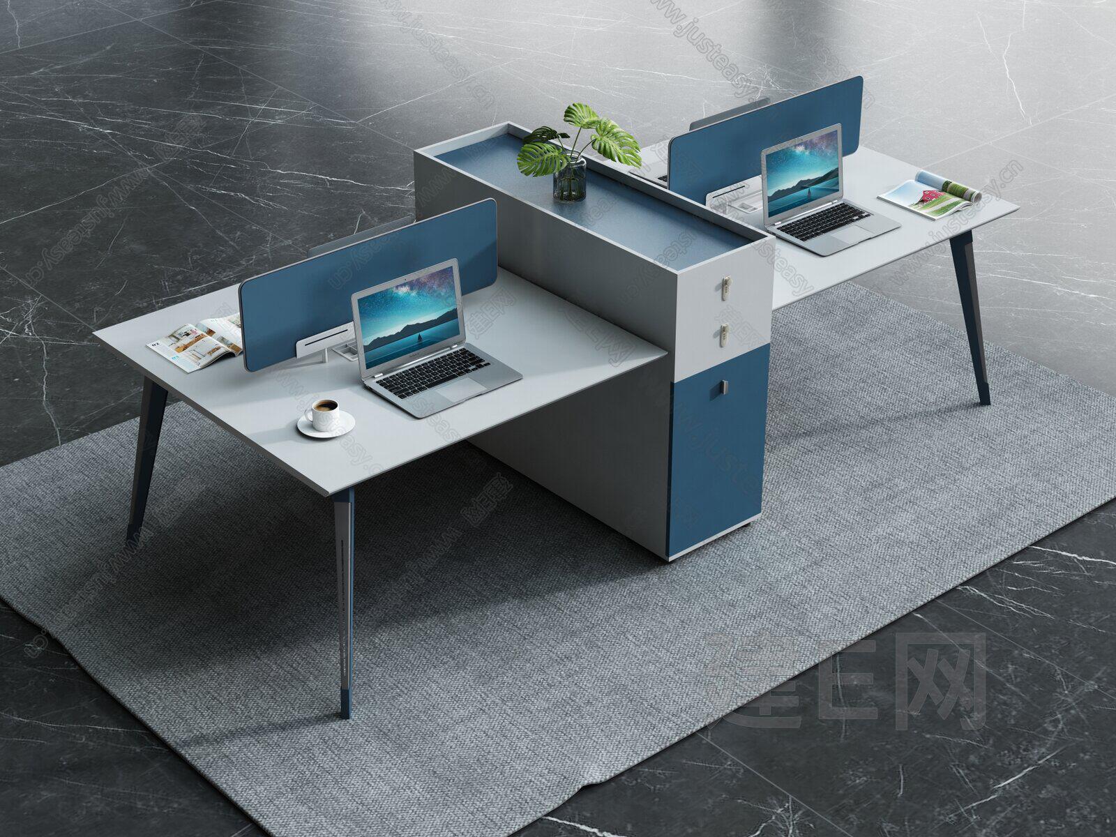 【现代办公桌3d模型】建e网现代办公桌3d模型下载 Id101143601 打造3d现代办公桌模型免费下载平台