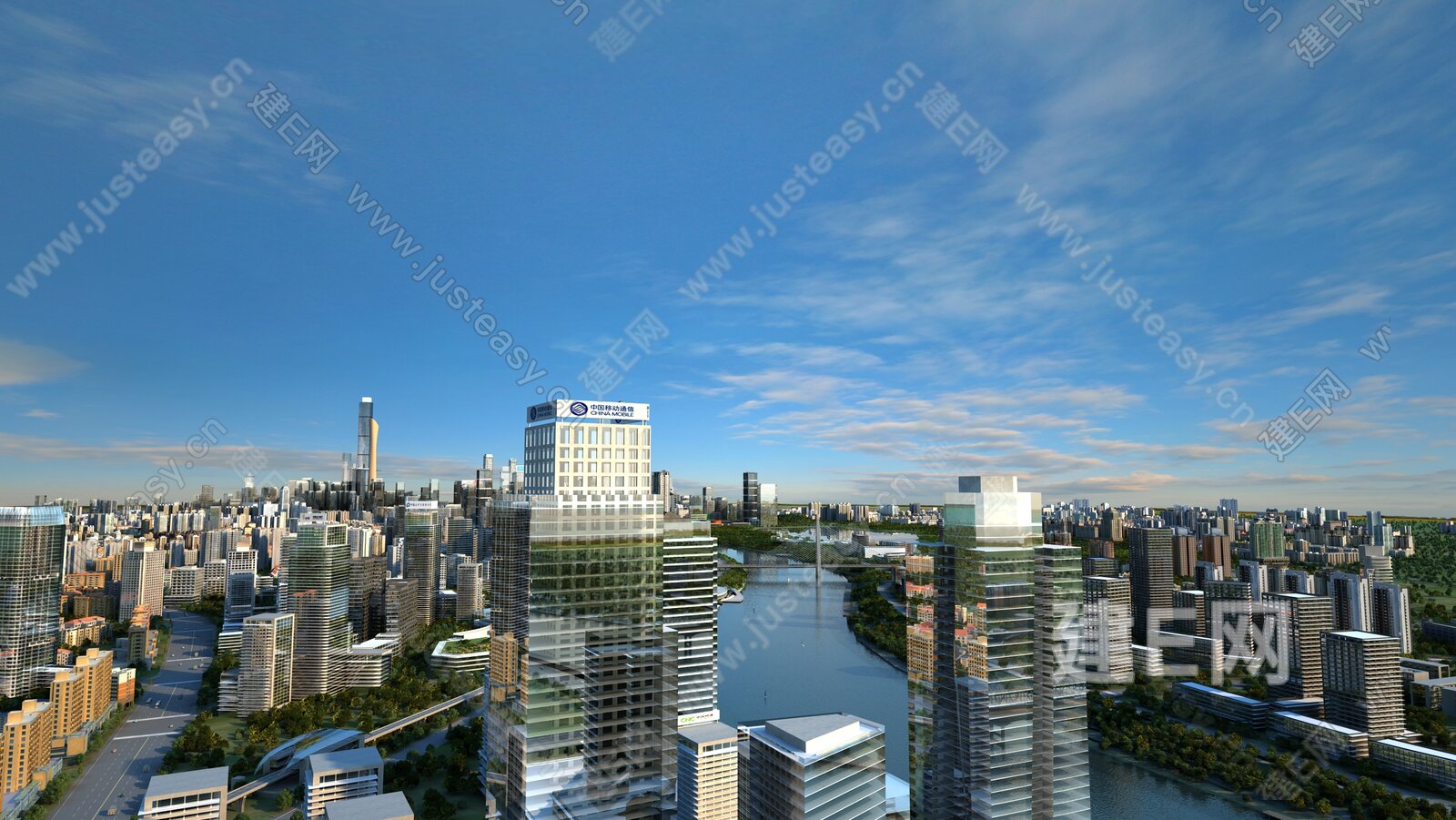 【现代城市鸟瞰3d模型】建e网现代城市鸟瞰3d模型下载 Id102192267 打造3d现代城市鸟瞰模型免费下载平台