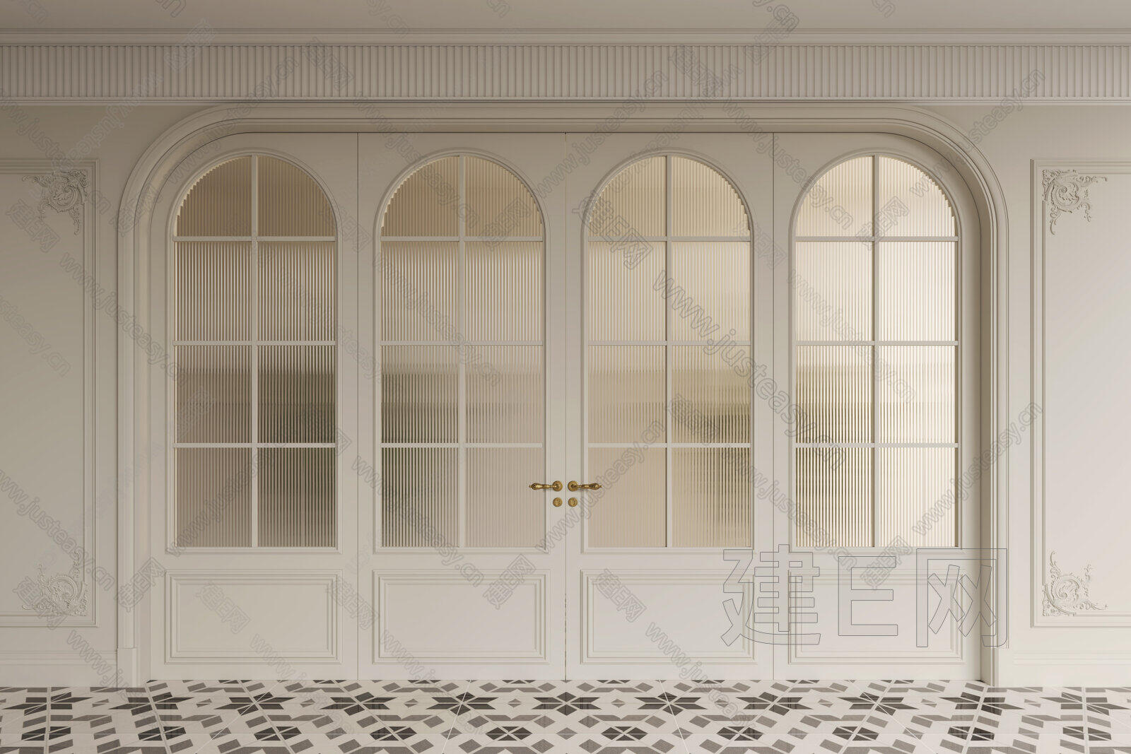 【法式长虹玻璃双开门3d模型】建e网法式长虹玻璃双开门3d模型下载 Id101930233 打造3d法式长虹玻璃双开门模型免费下载平台
