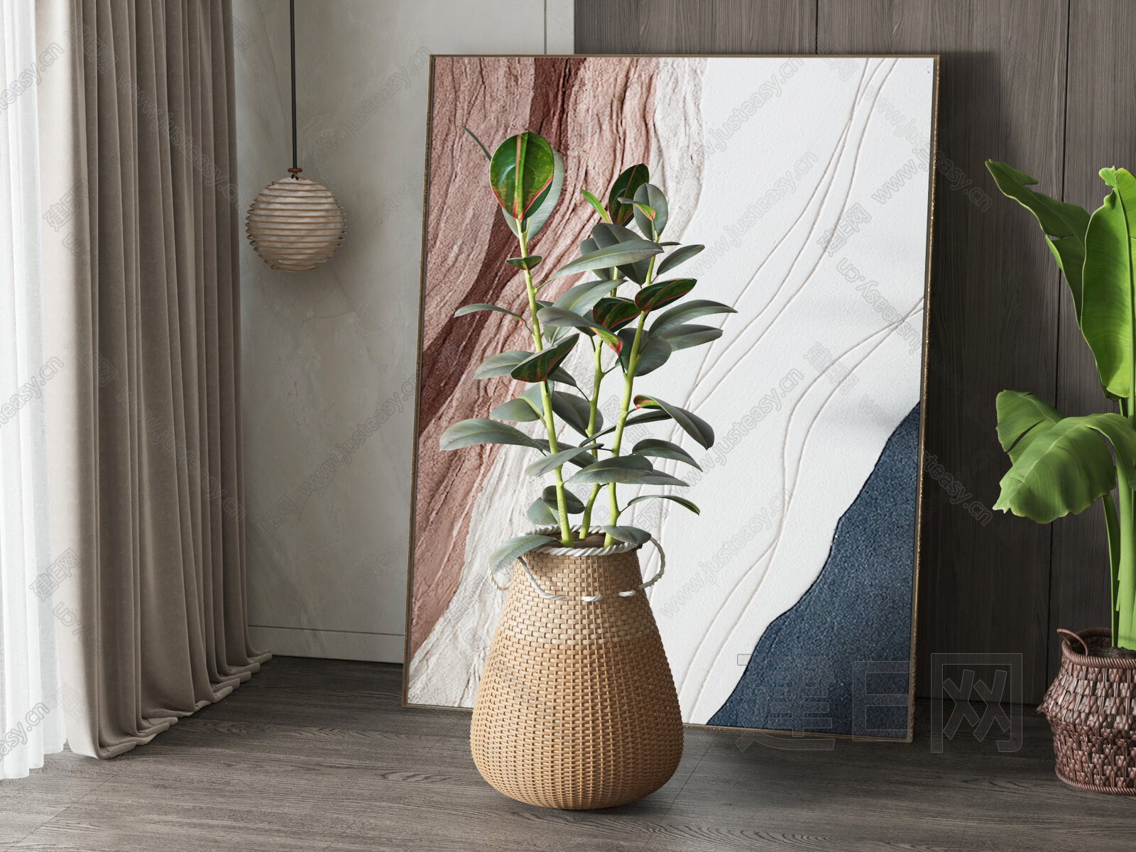 【侘寂风绿植盆栽3d模型】建e网侘寂风绿植盆栽3d模型下载 Id101864489 打造3d侘寂风绿植盆栽模型免费下载平台