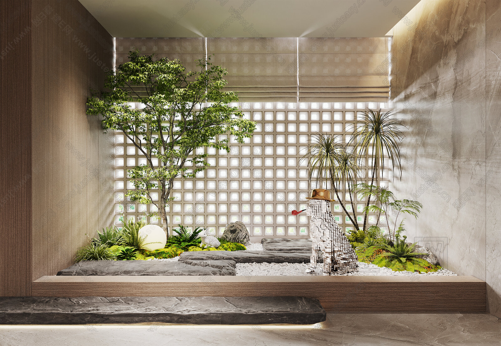 【现代植物小景3d模型】建e网现代植物小景3d模型下载 Id102257710 打造3d现代植物小景模型免费下载平台