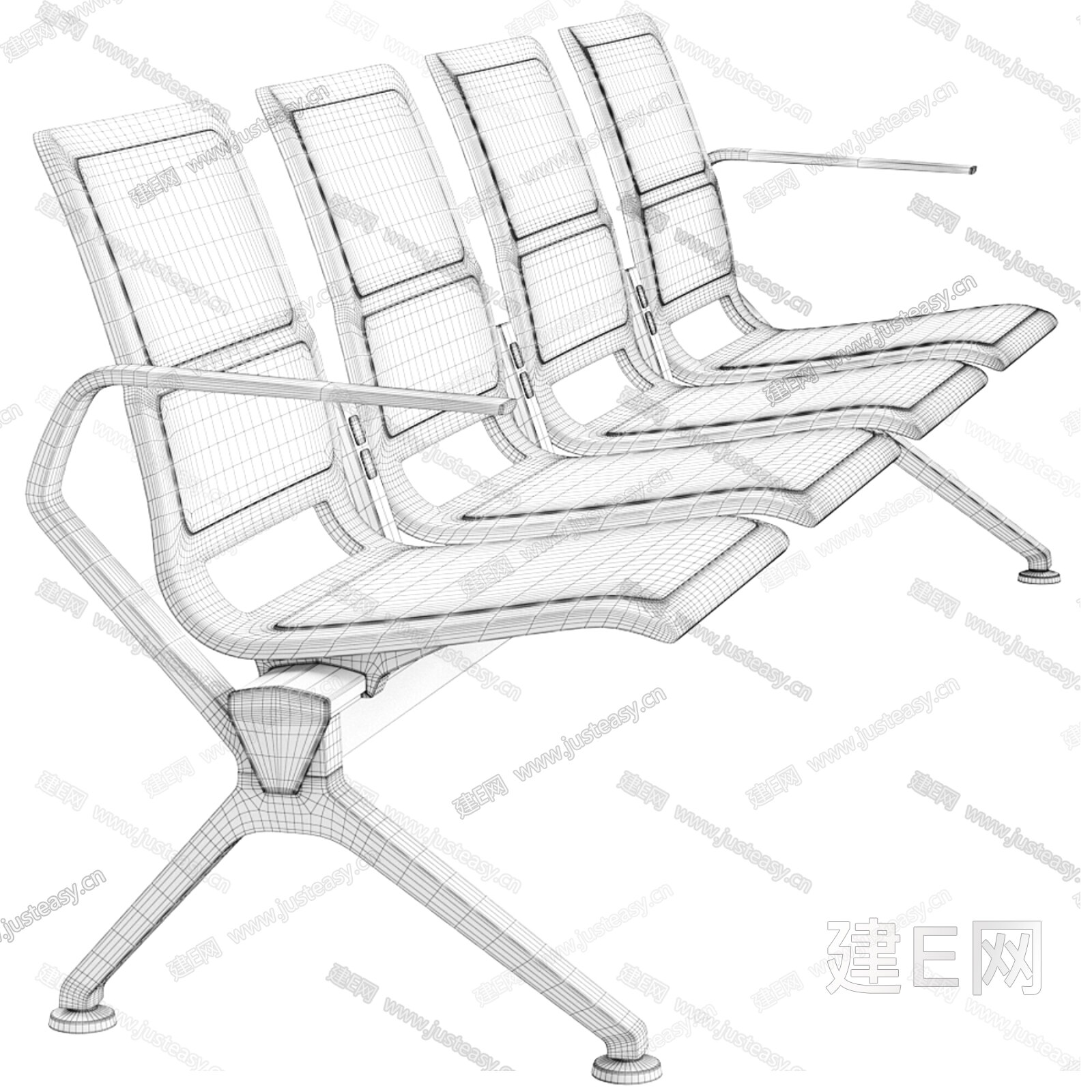 【现代公共座椅3d模型】建e网现代公共座椅3d模型下载 Id102257779 打造3d现代公共座椅模型免费下载平台