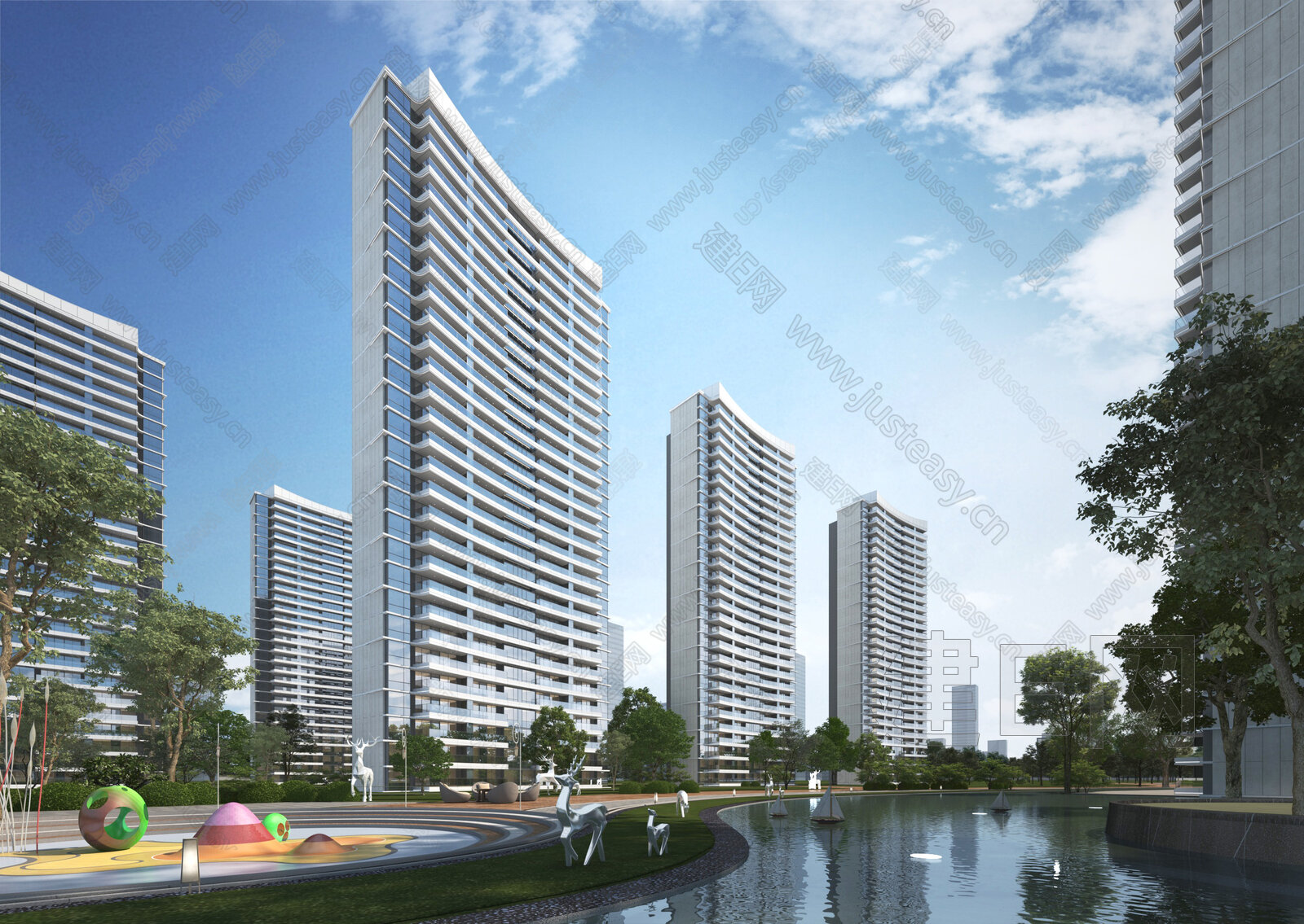 【现代高层住宅3d模型】建e网现代高层住宅3d模型下载 Id103502993 打造3d现代高层住宅模型免费下载平台