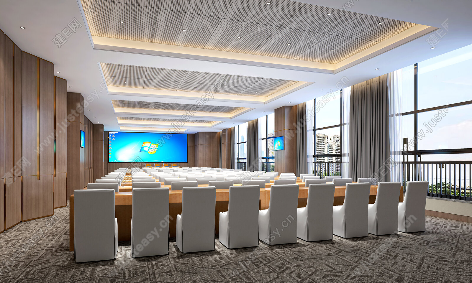 【现代酒店会议室3d模型】建e网现代酒店会议室3d模型下载 Id104027298 打造3d现代酒店会议室模型免费下载平台