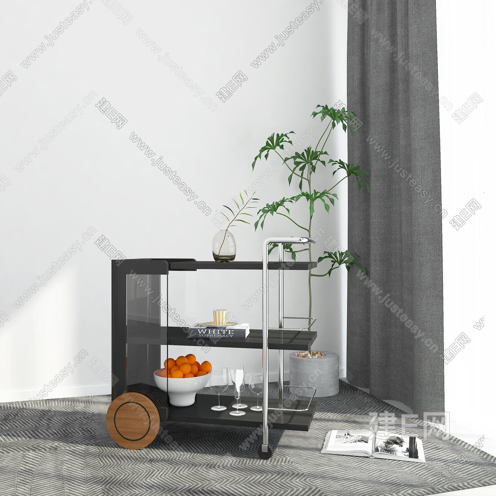【现代移动小推车3d模型】建e网现代移动小推车3d模型下载 Id114512918 打造3d现代移动小推车模型免费下载平台