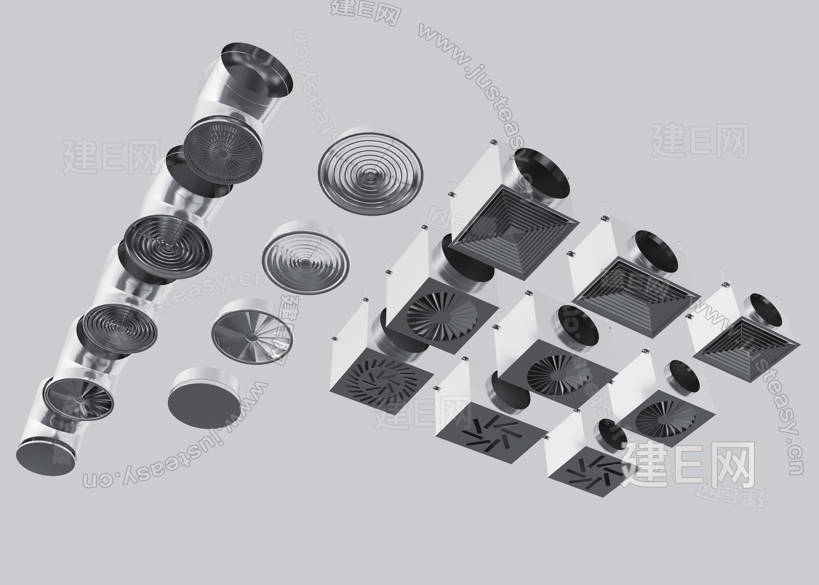 【现代管道3d模型】建e网现代管道3d模型下载 Id111236340 打造3d现代管道模型免费下载平台