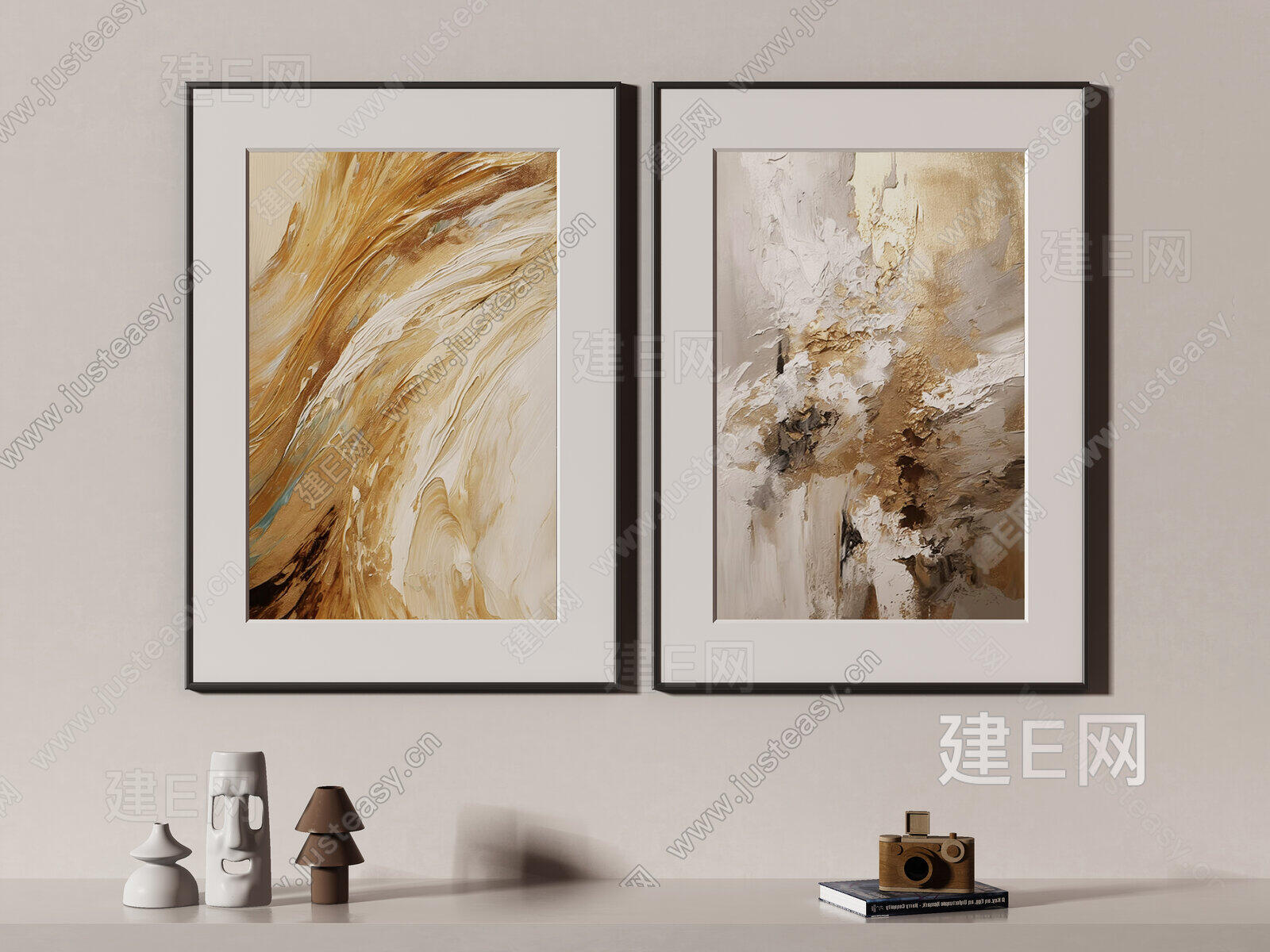 【现代装饰画3d模型】建e网现代装饰画3d模型下载 Id111301849 打造3d现代装饰画模型免费下载平台