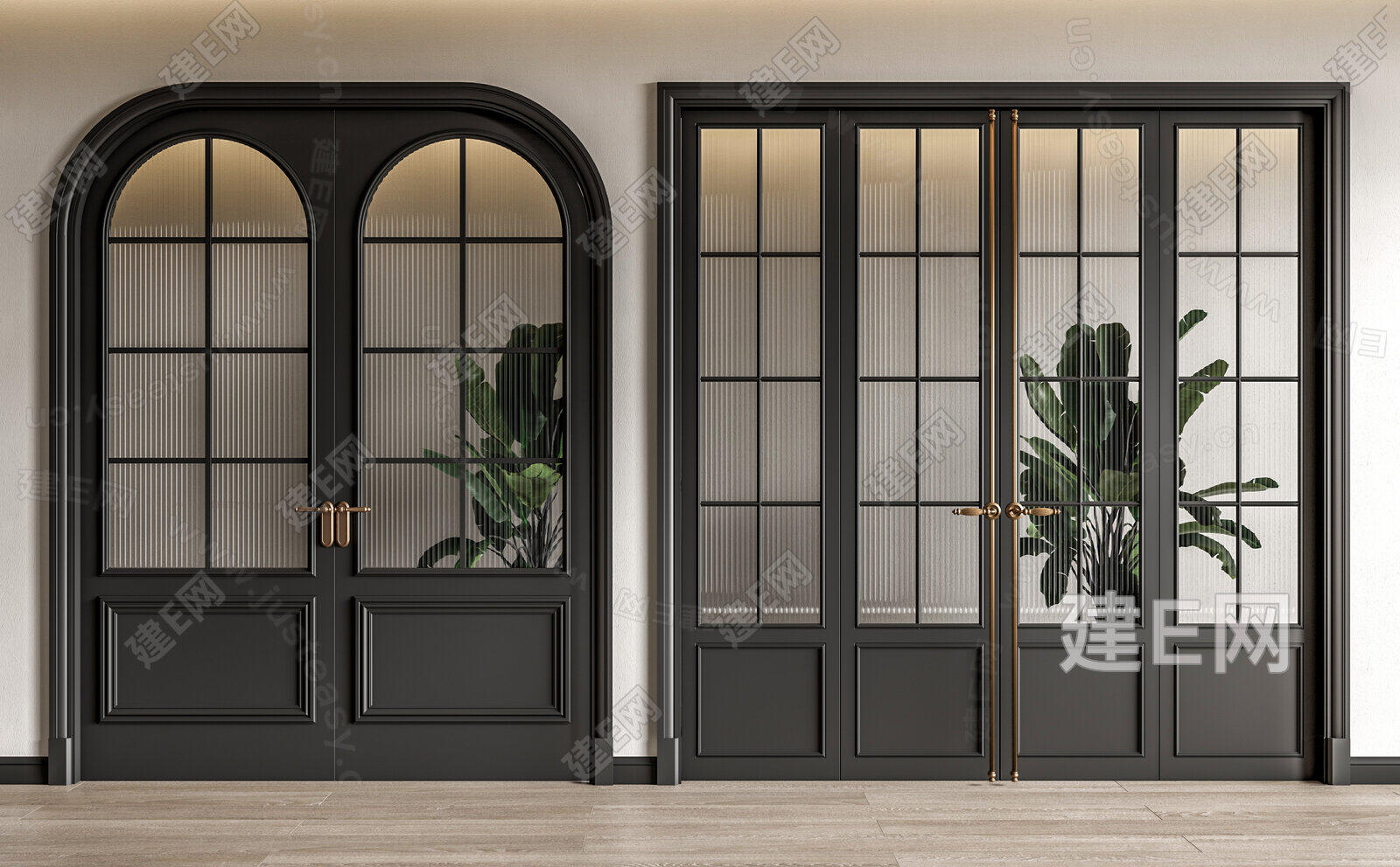 【法式双开门3d模型】建e网法式双开门3d模型下载 Id112022598 打造3d法式双开门模型免费下载平台