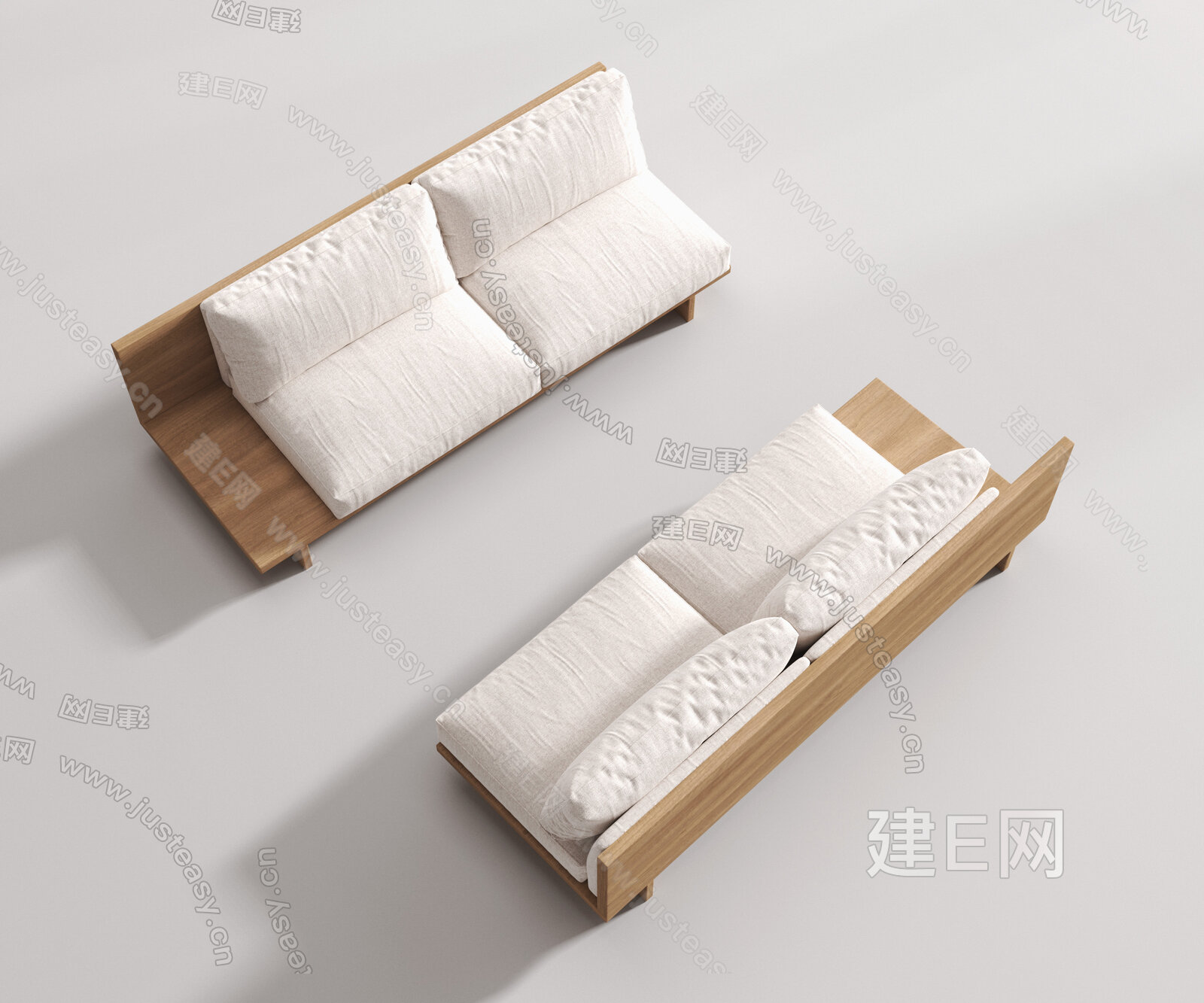 【现代双人沙发3d模型】建e网现代双人沙发3d模型下载 Id112153724 打造3d现代双人沙发模型免费下载平台