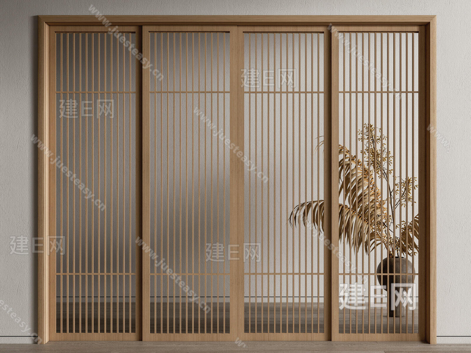 【日式推拉门3d模型】建e网日式推拉门3d模型下载 Id112350245 打造3d日式推拉门模型免费下载平台