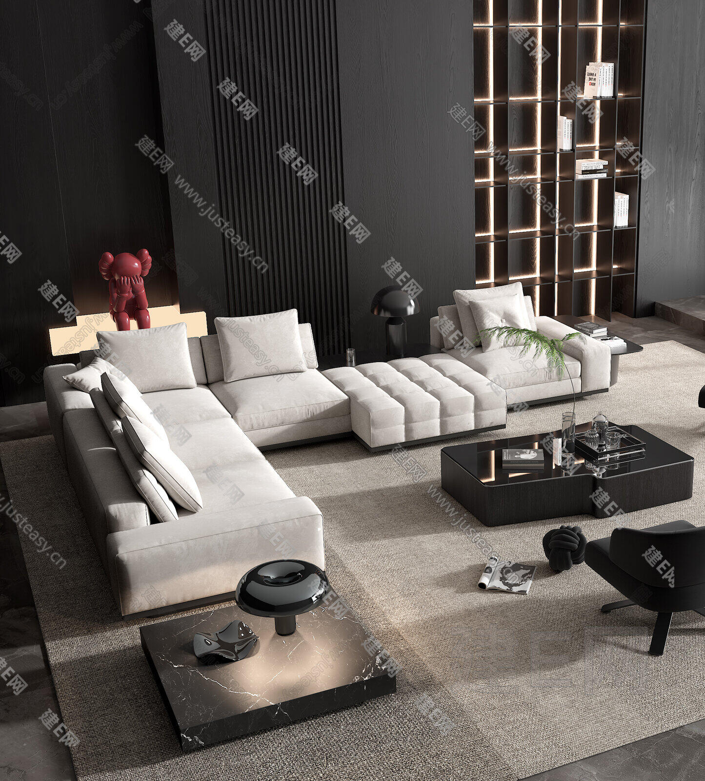 【minotti 现代沙发茶几组合3d模型】建e网minotti 现代沙发茶几组合3d模型下载 Id104880072 打造