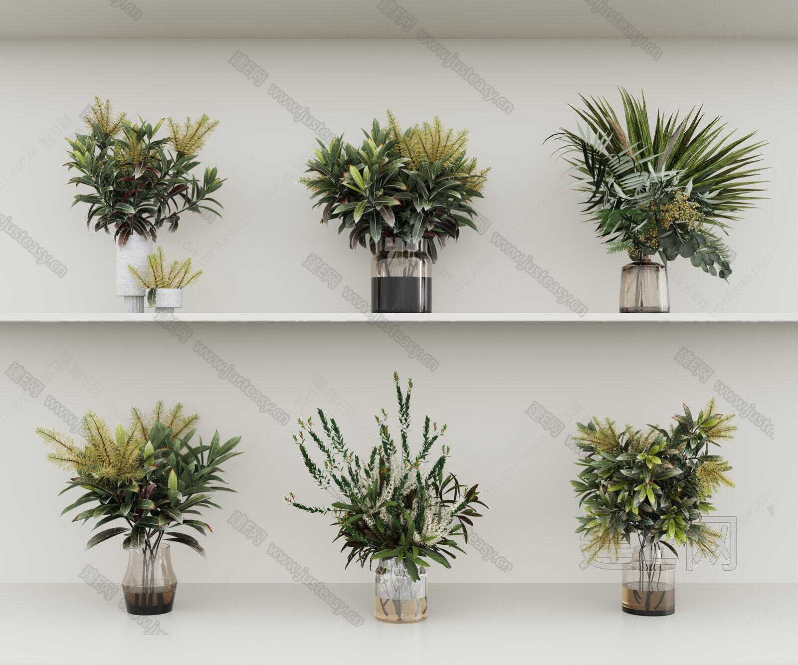 【现代花瓶花艺组合3d模型】建e网现代花瓶花艺组合3d模型下载 Id105731914 打造3d现代花瓶花艺组合模型免费下载平台