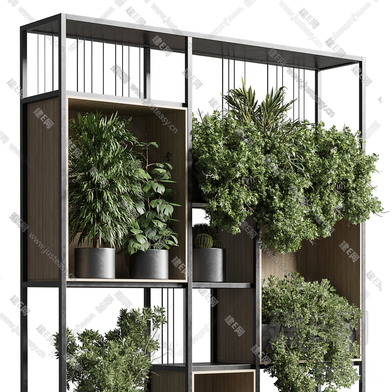 【现代植物架3d模型】建e网现代植物架3d模型下载 Id105600914 打造3d现代植物架模型免费下载平台