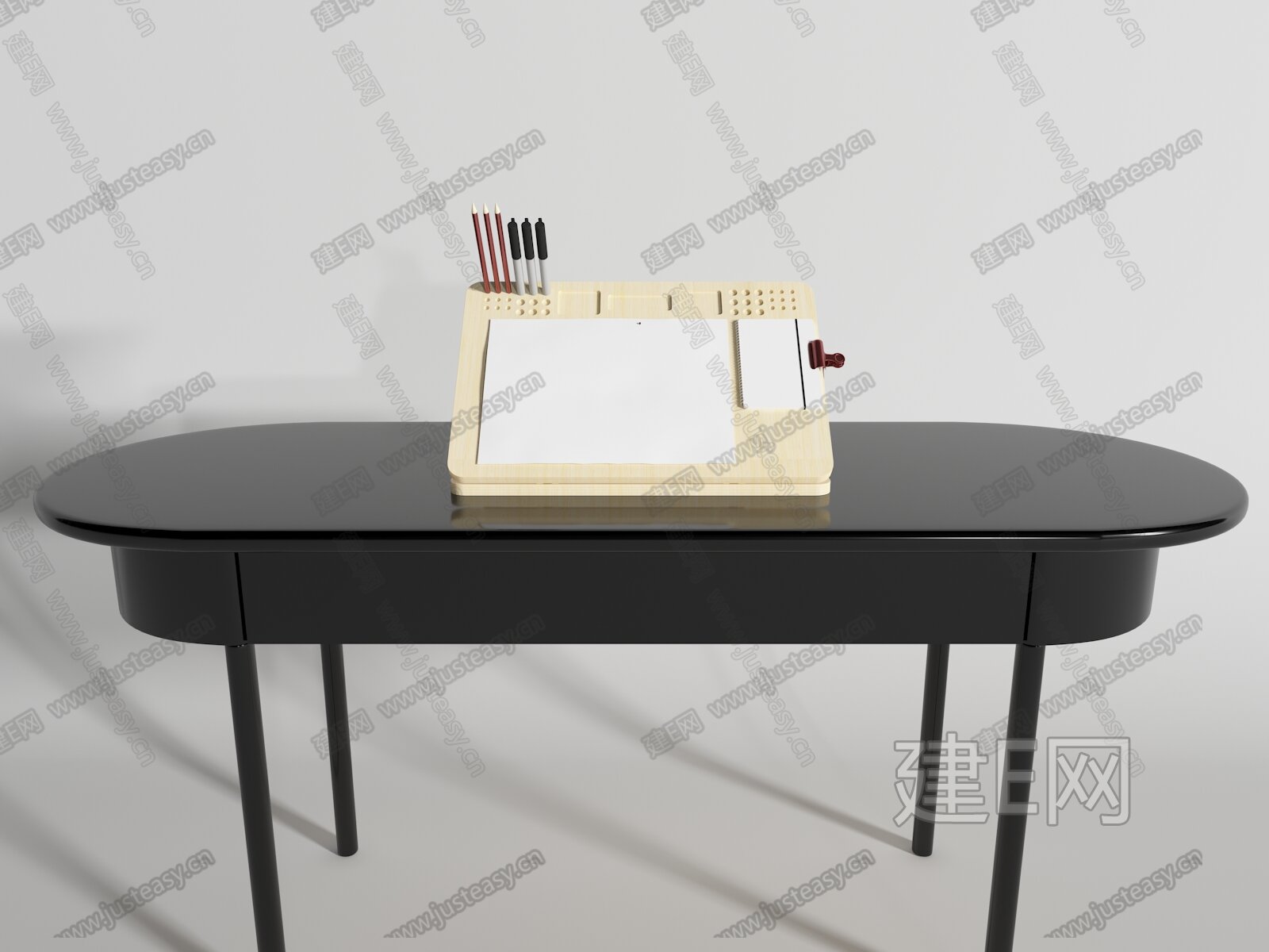 【现代书桌3d模型】建e网现代书桌3d模型下载 Id106452745 打造3d现代书桌模型免费下载平台