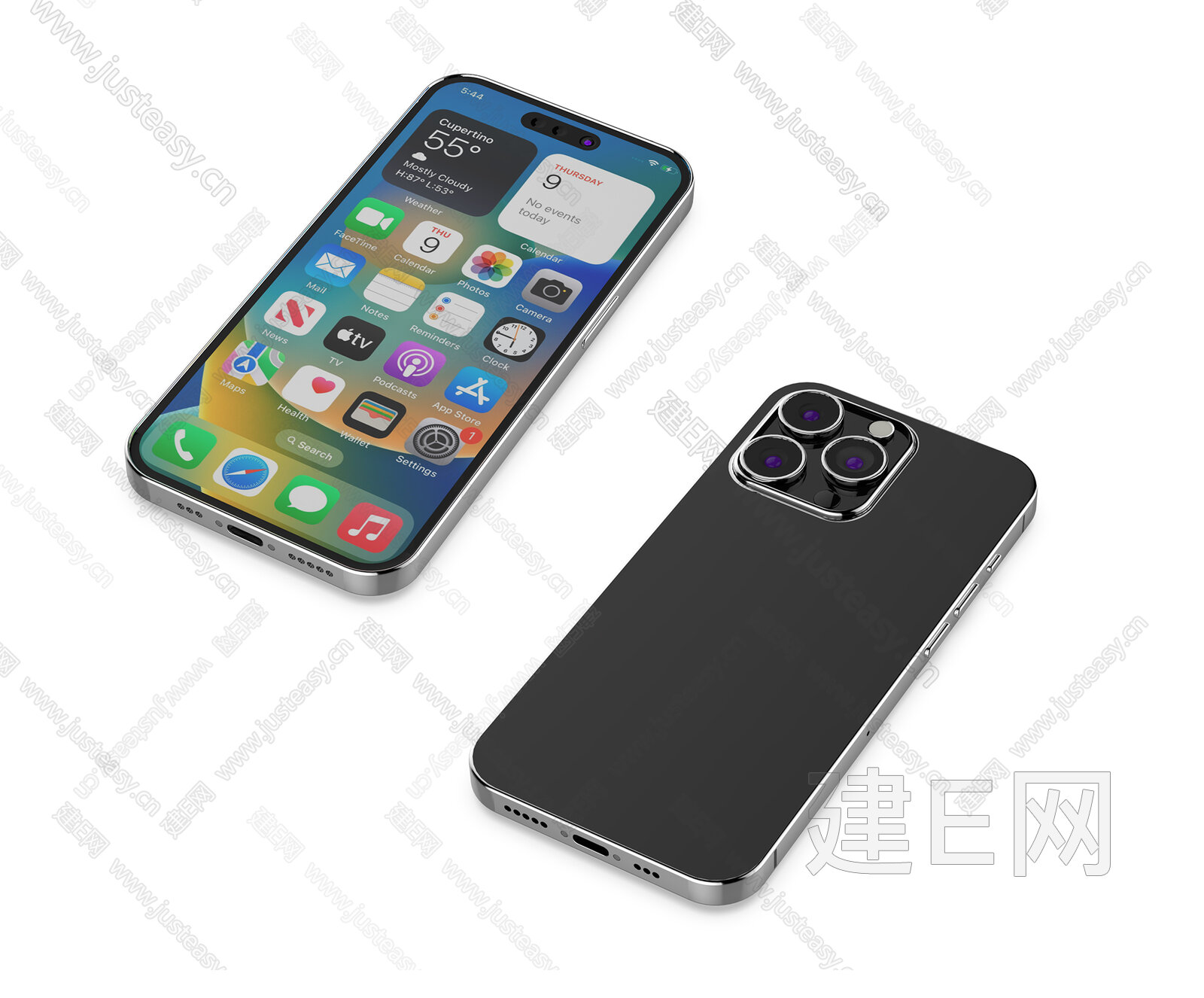 【现代苹果手机3d模型】建e网现代苹果手机3d模型下载 Id106583889 打造3d现代苹果手机模型免费下载平台