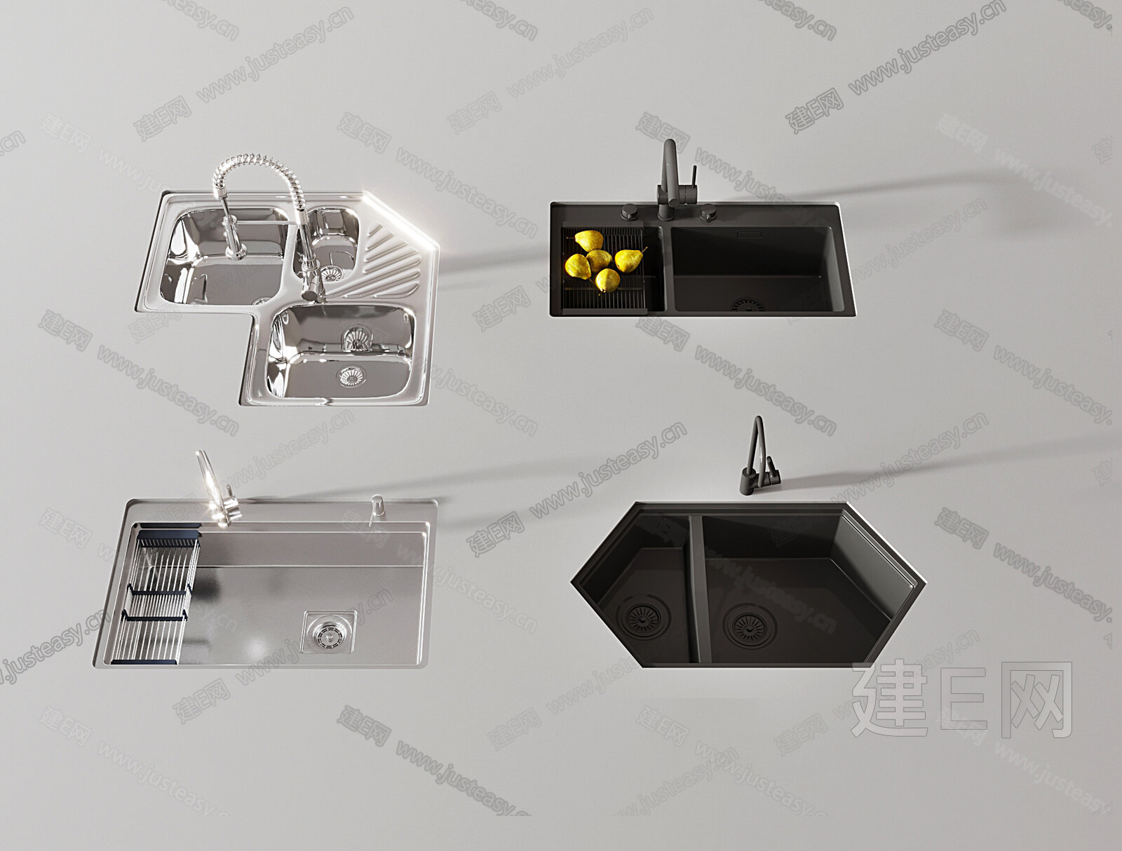 【现代洗菜盆3d模型】建e网现代洗菜盆3d模型下载 Id102651765 打造3d现代洗菜盆模型免费下载平台