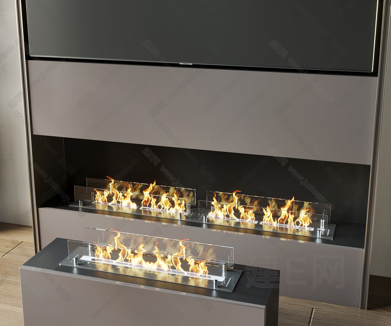 【现代电子壁炉3d模型】建e网现代电子壁炉3d模型下载 Id102258506 打造3d现代电子壁炉模型免费下载平台