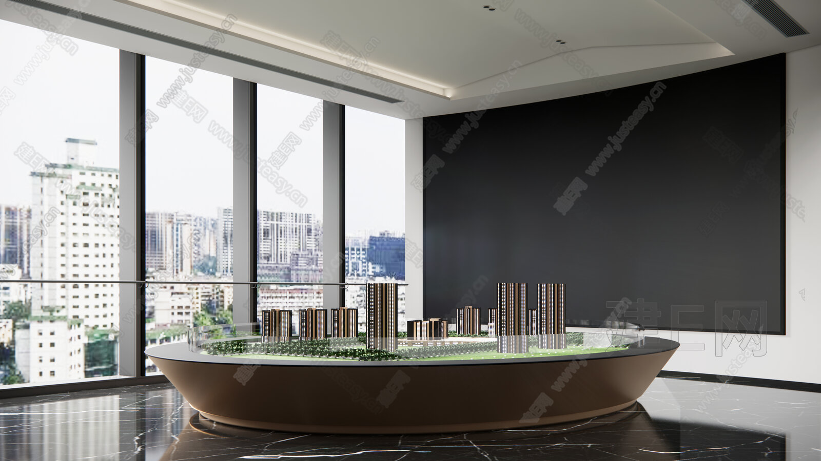 【现代售楼处沙盘区3d模型】建e网现代售楼处沙盘区3d模型下载 Id103569267 打造3d现代售楼处沙盘区模型免费下载平台