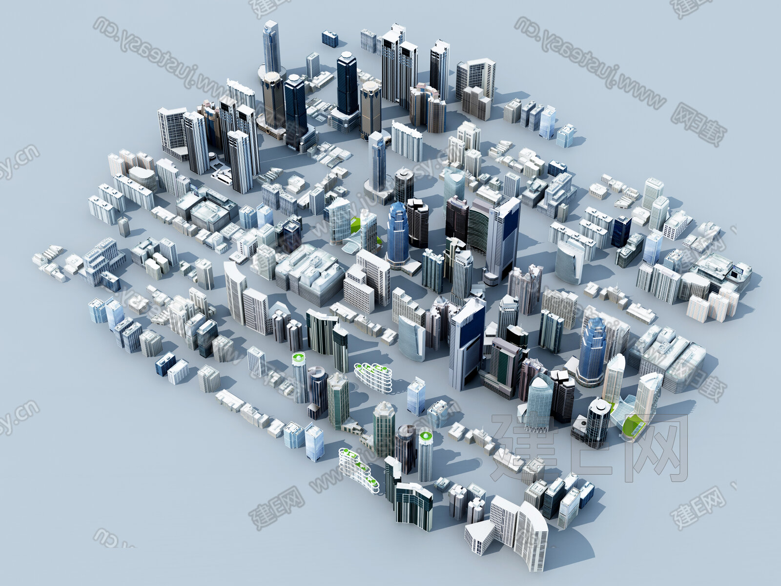 【现代城市3d模型】建e网现代城市3d模型下载 Id104224543 打造3d现代城市模型免费下载平台