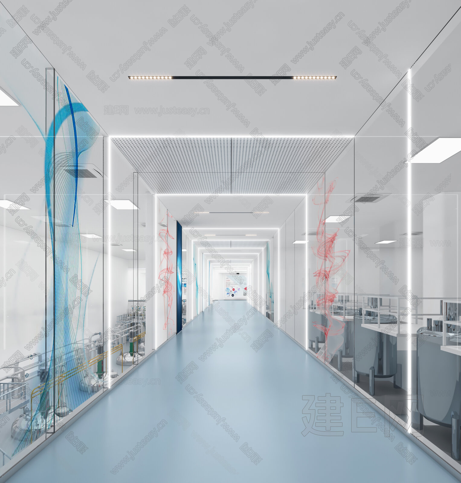 【现代实验室过道3d模型】建e网现代实验室过道3d模型下载 Id113334155 打造3d现代实验室过道模型免费下载平台