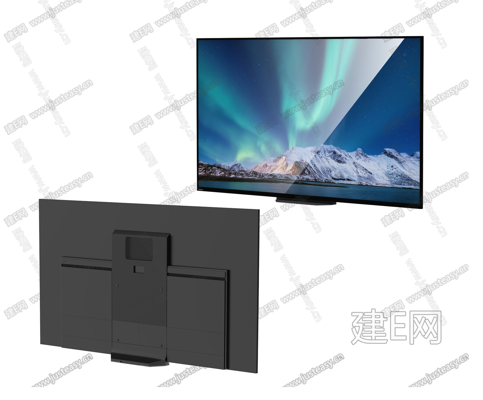 【现代电视机3d模型】建e网现代电视机3d模型下载 Id114186079 打造3d现代电视机模型免费下载平台