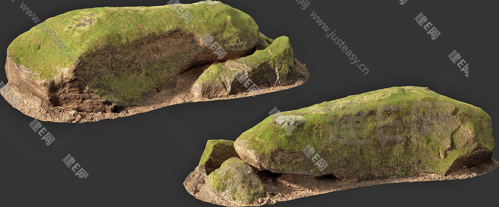【现代太湖石青苔装饰品 石头 艺术装置3d模型】建e网现代太湖石青苔装饰品 石头 艺术装置3d模型下载 Id113989565 打造3d