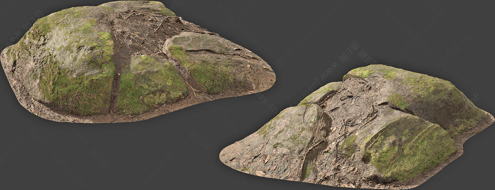 【现代太湖石青苔装饰品 石头 艺术装置3d模型】建e网现代太湖石青苔装饰品 石头 艺术装置3d模型下载 Id113989437 打造3d