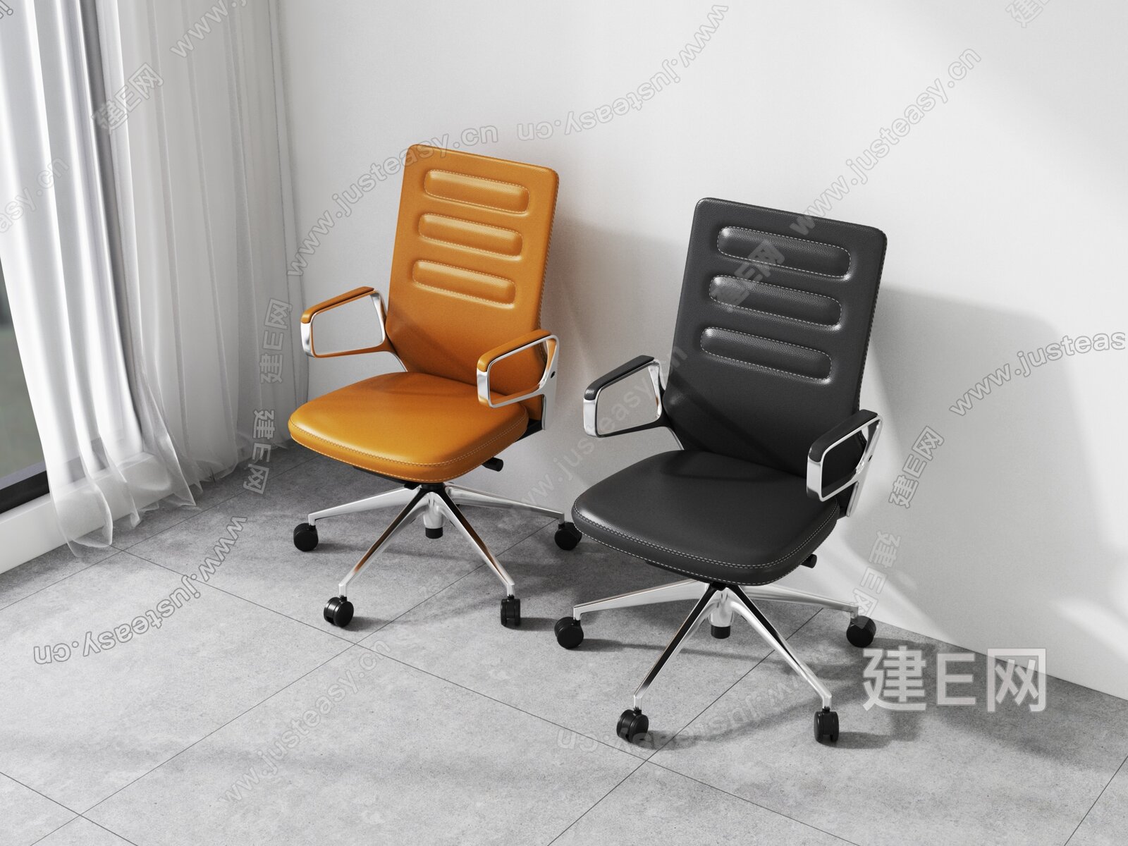 【现代办公椅3d模型】建e网现代办公椅3d模型下载 Id113924014 打造3d现代办公椅模型免费下载平台