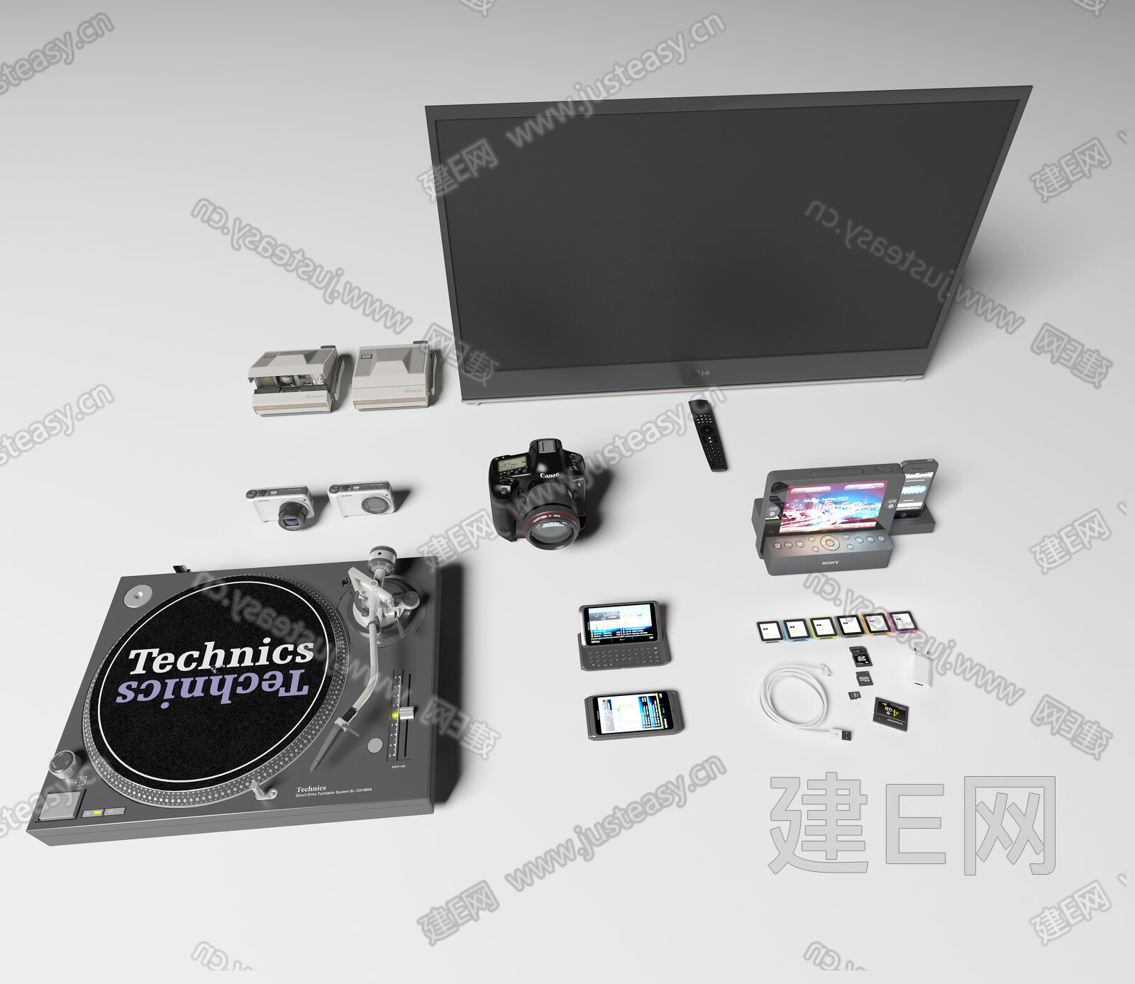 【现代数码产品3d模型】建e网现代数码产品3d模型下载 Id114972602 打造3d现代数码产品模型免费下载平台