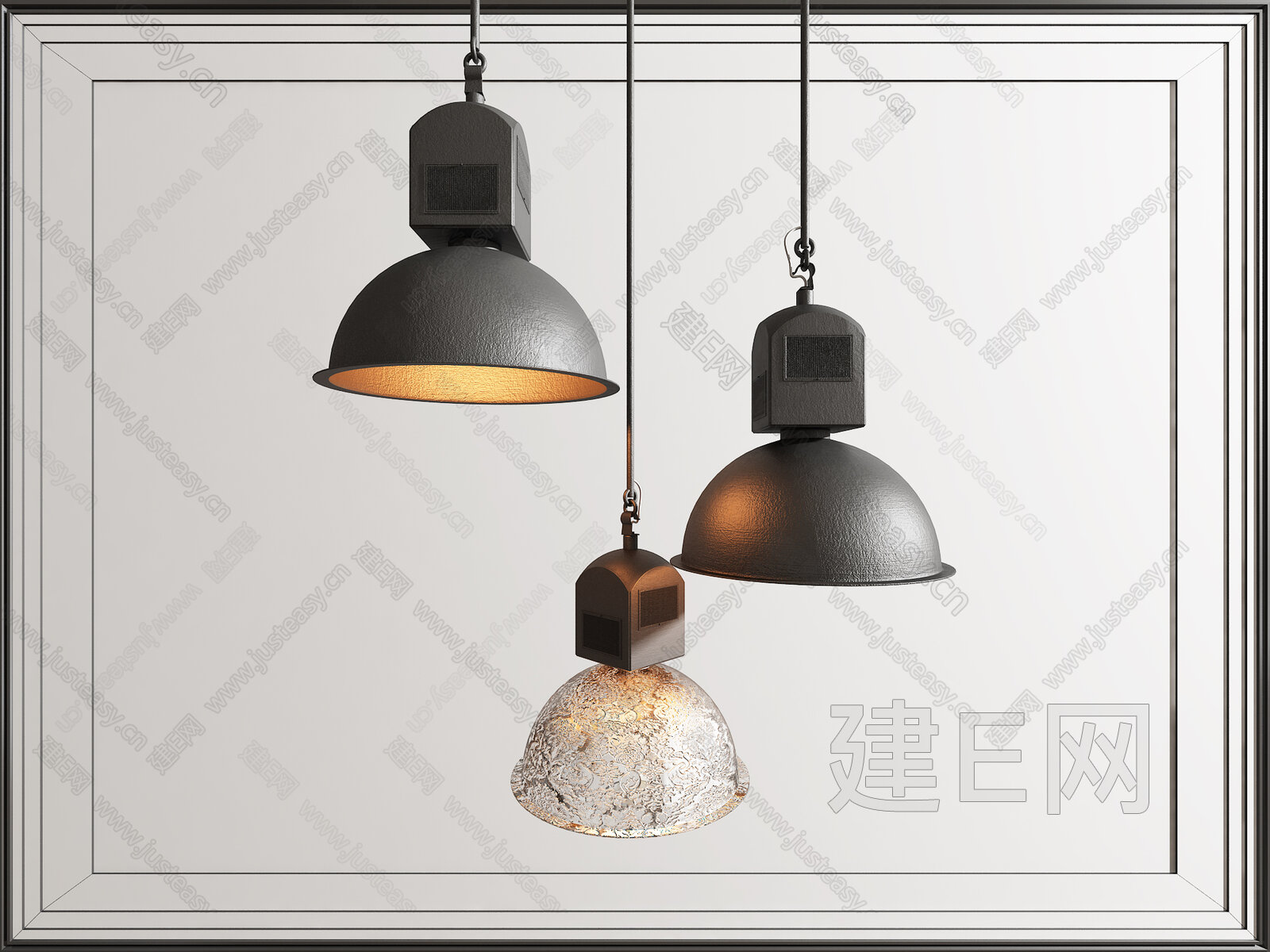 【工业风吊灯3d模型】建e网工业风吊灯3d模型下载 Id110843719 打造3d工业风吊灯模型免费下载平台