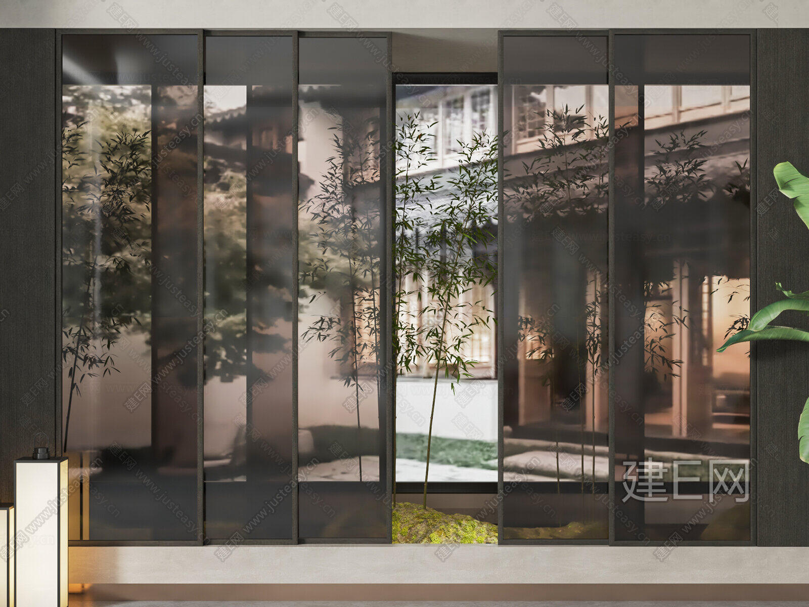 【现代玻璃推拉门3d模型】建e网现代玻璃推拉门3d模型下载 Id112547675 打造3d现代玻璃推拉门模型免费下载平台