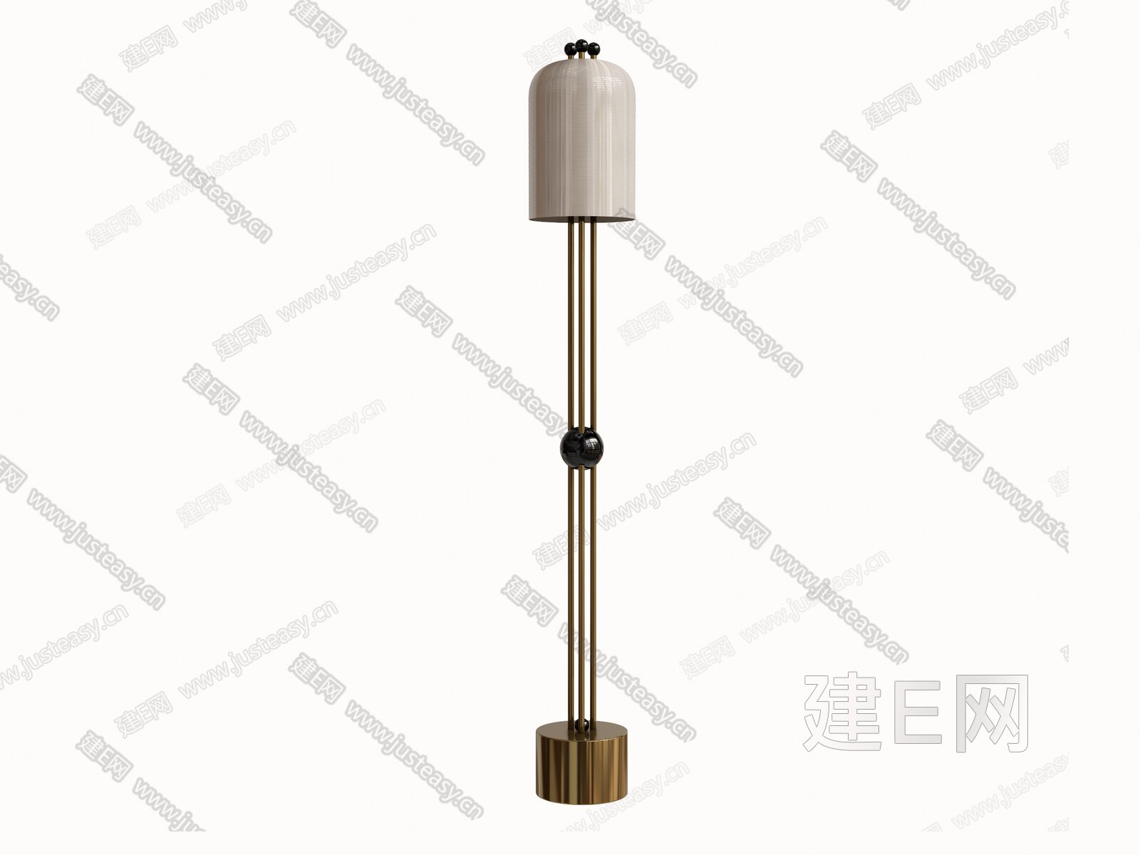 现代简约落地灯模型SU模型下载[ID:111562730]_建e网su模型