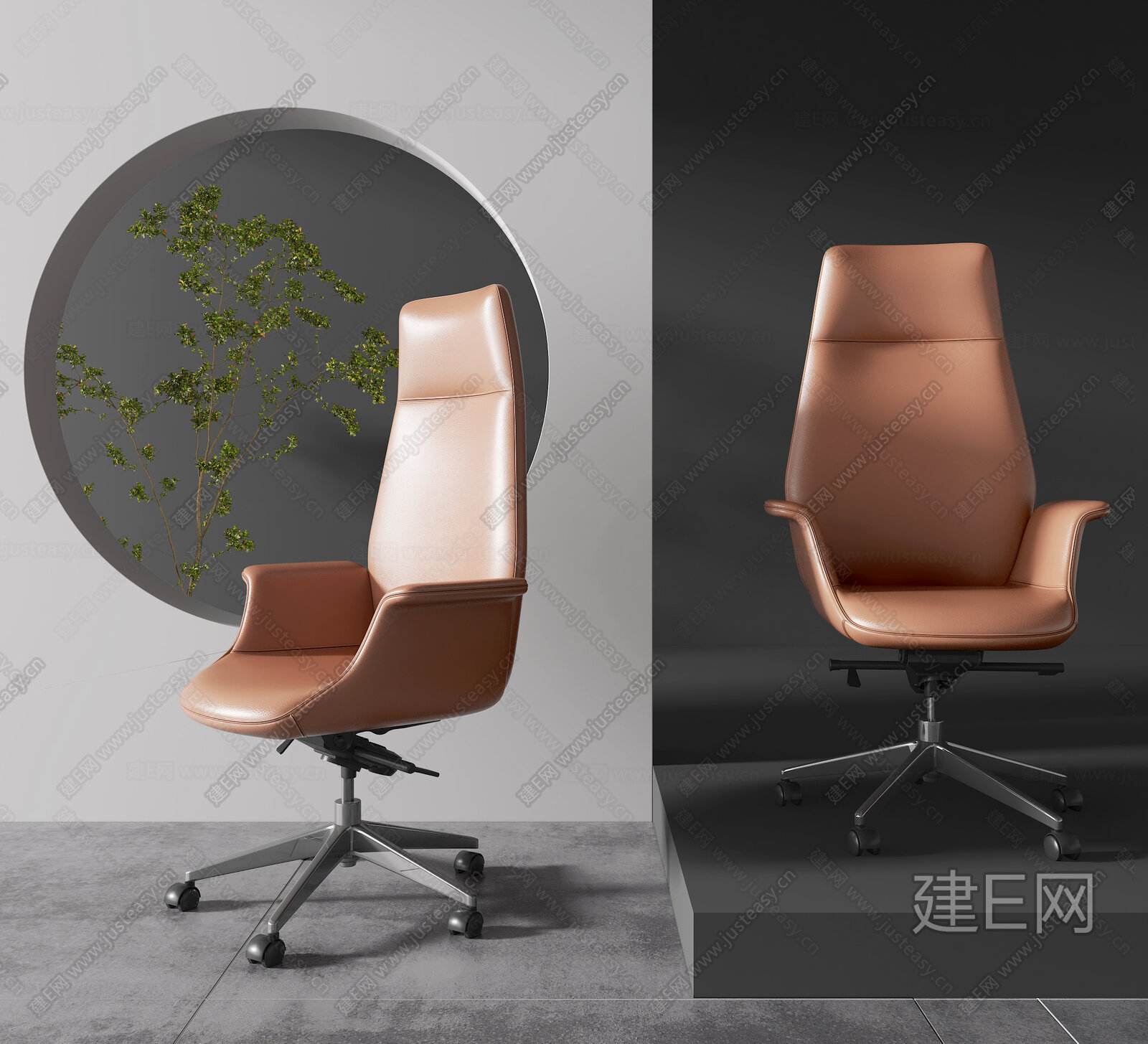 【现代办公椅3d模型】建e网现代办公椅3d模型下载 Id101013014 打造3d现代办公椅模型免费下载平台