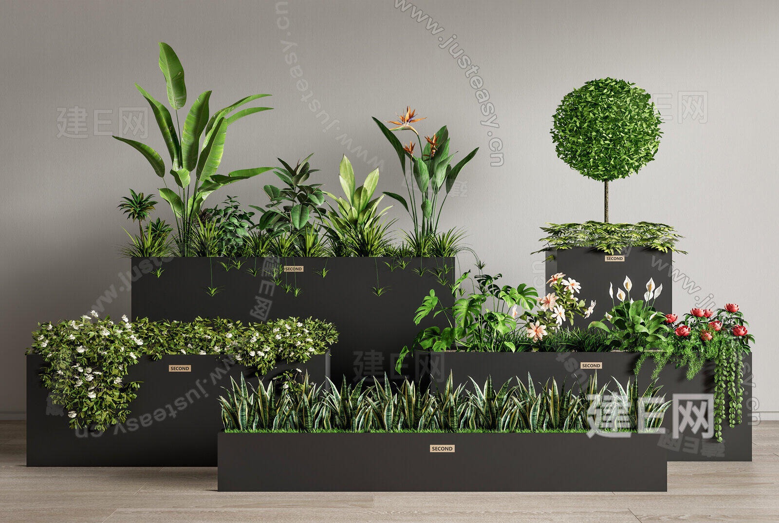 【现代户外绿植花箱3d模型】建e网现代户外绿植花箱3d模型下载 Id101144194 打造3d现代户外绿植花箱模型免费下载平台