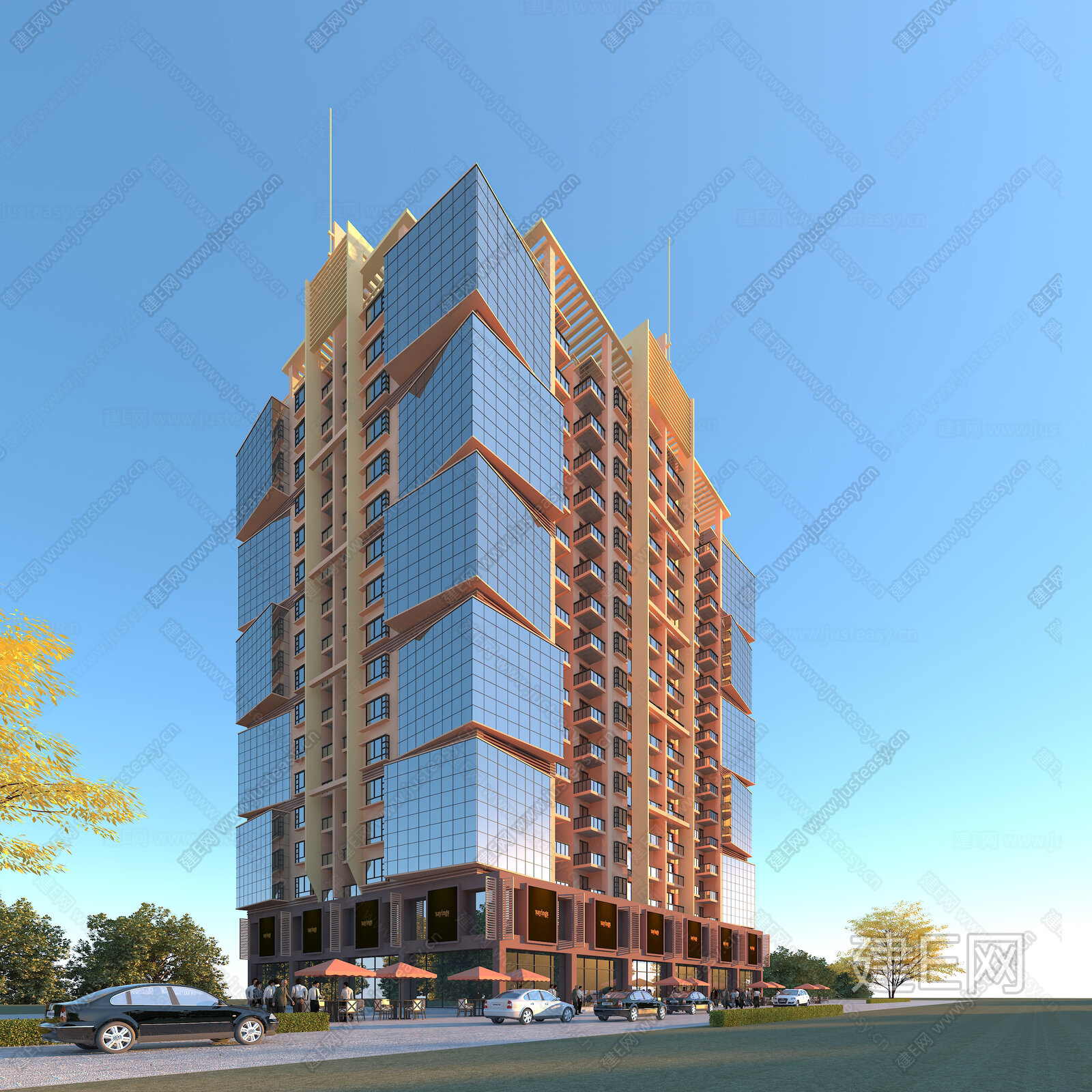 【现代商业综合体3d模型】建e网现代商业综合体3d模型下载 Id102586016 打造3d现代商业综合体模型免费下载平台
