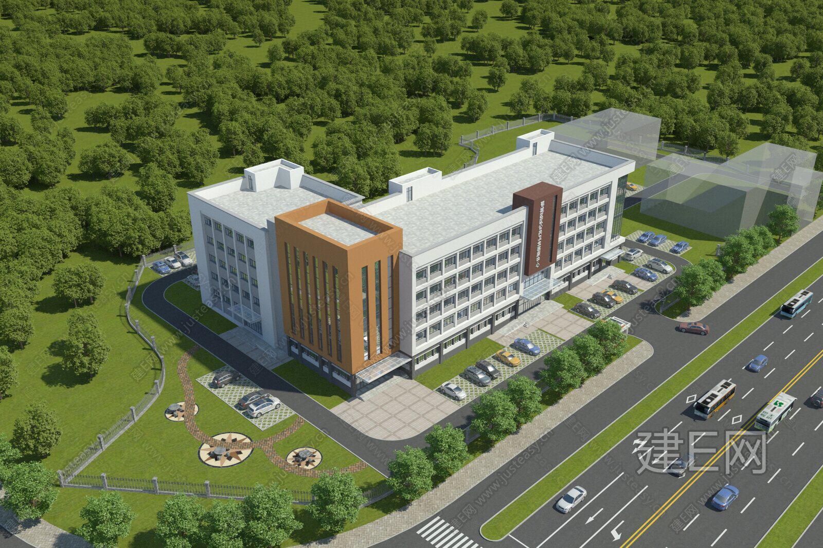 【现代办公楼鸟瞰图3d模型】建e网现代办公楼鸟瞰图3d模型下载 Id109270645 打造3d现代办公楼鸟瞰图模型免费下载平台