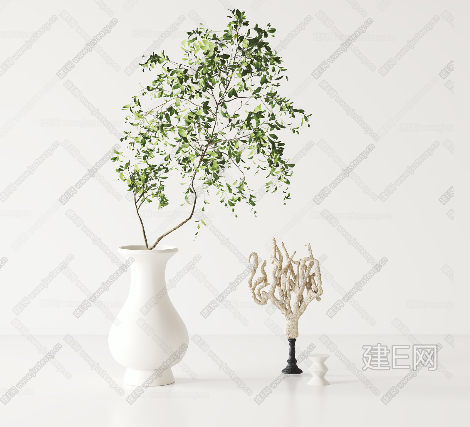 【现代植物摆件3d模型】建e网现代植物摆件3d模型下载 Id109991663 打造3d现代植物摆件模型免费下载平台
